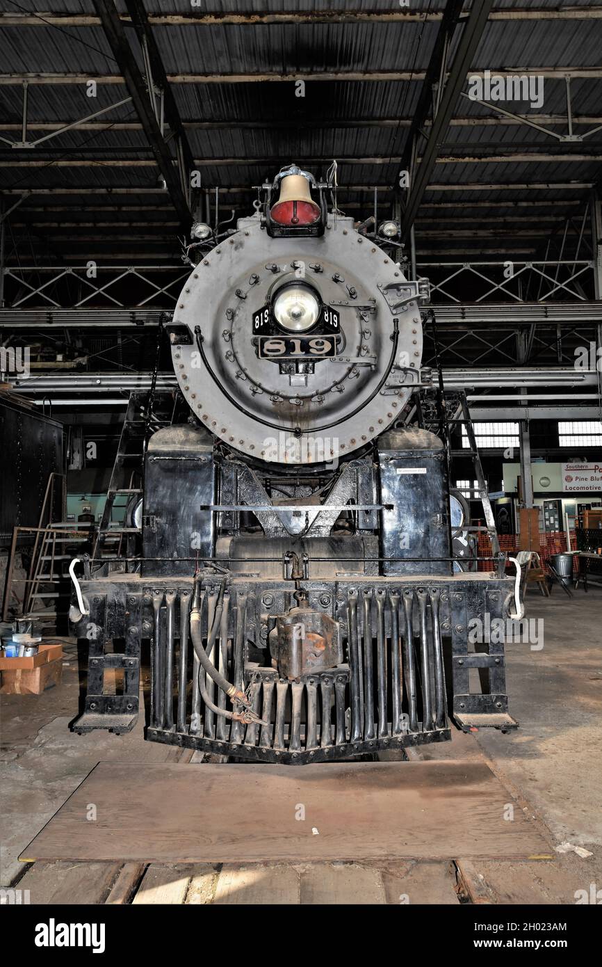 The St. Louis Southwestern, No. 819 steam locomotive Stock Photo - Alamy