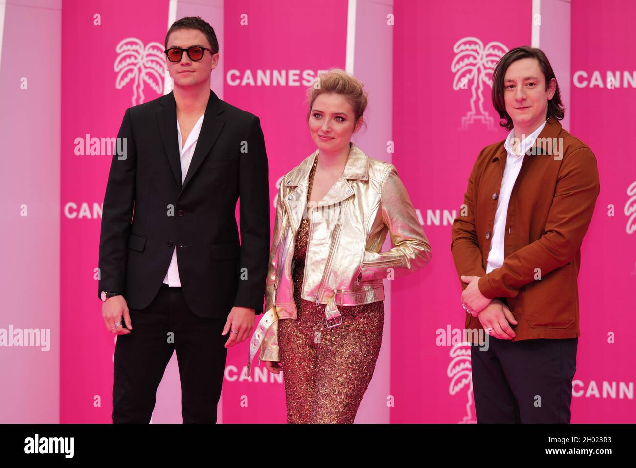 Cannes, France, 8 October 2021, LOUIS PERES (actor), LULA COTTON ...