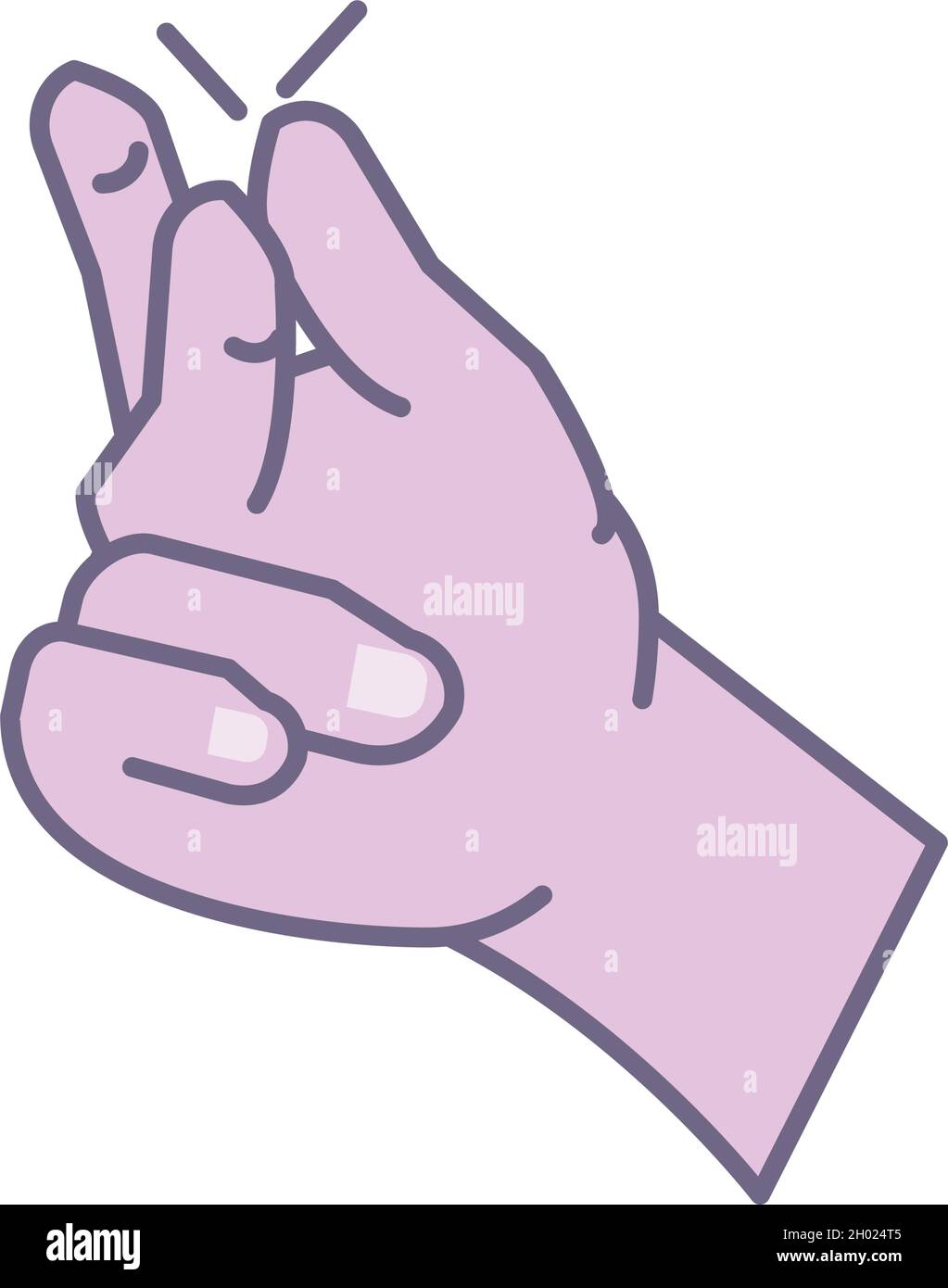 hand snapping finger Stock Vector Image & Art - Alamy