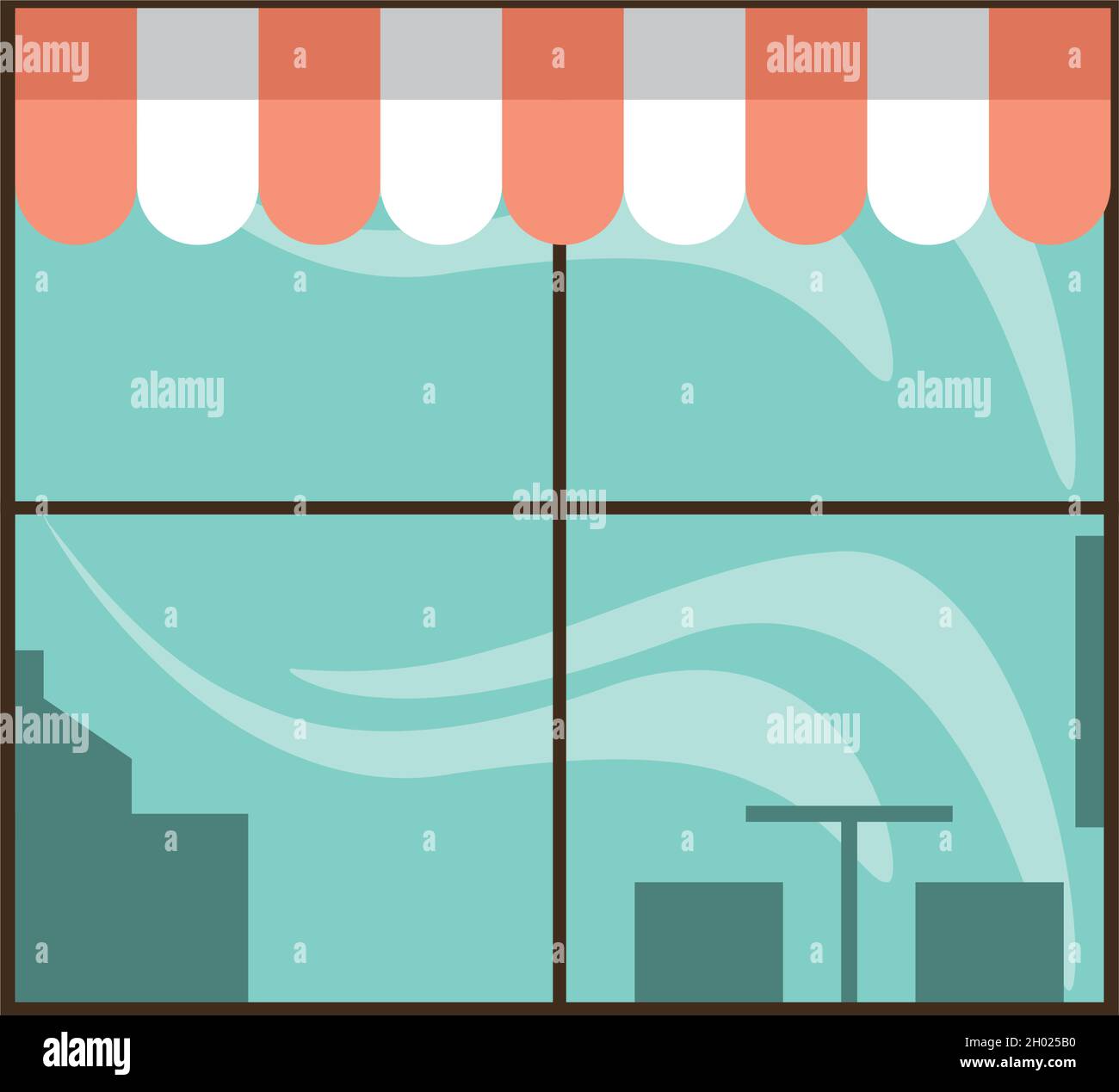 store front view Stock Vector Image & Art - Alamy