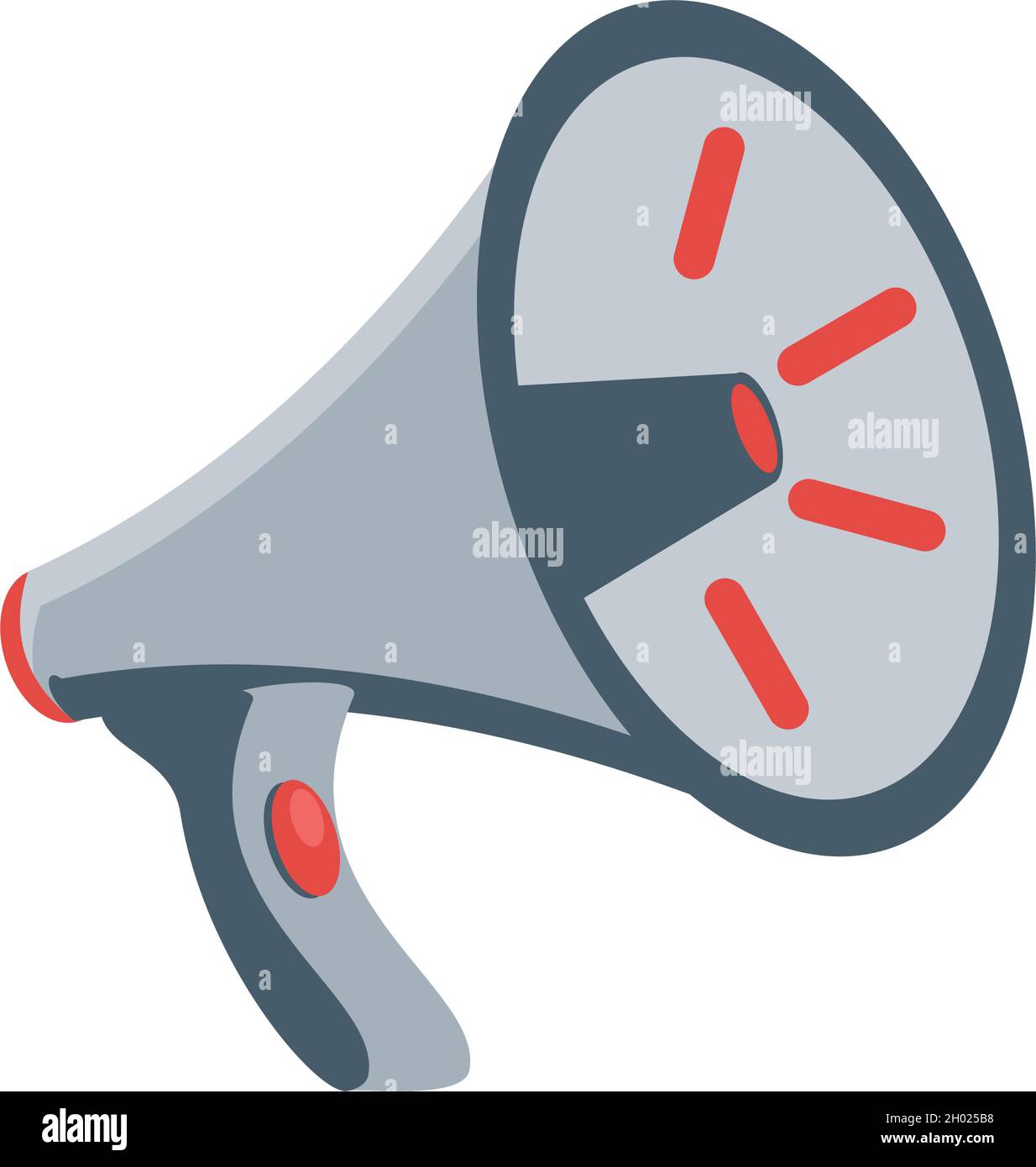 megaphone sound announcement Stock Vector Image & Art - Alamy