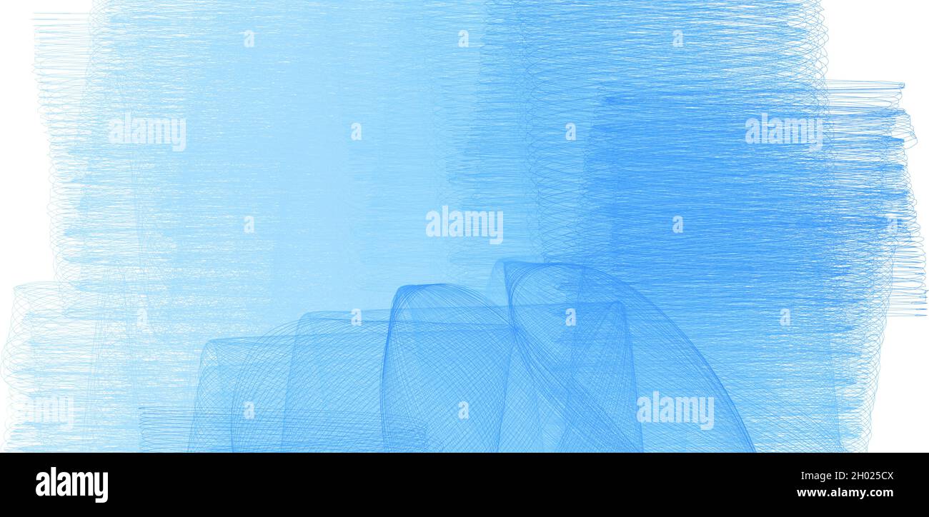 Abstract background with light blue subtle shading by thin wavy lines ...
