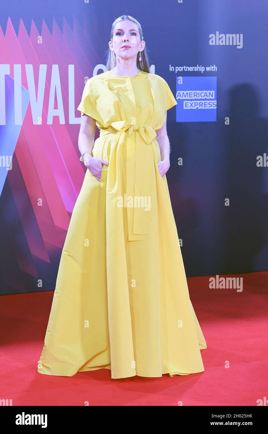 London, UK. 10th Oct, 2021. American actress Lily Rabe attends the ...