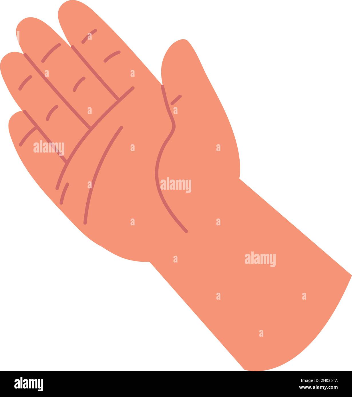 hand showing palm Stock Vector Image & Art - Alamy