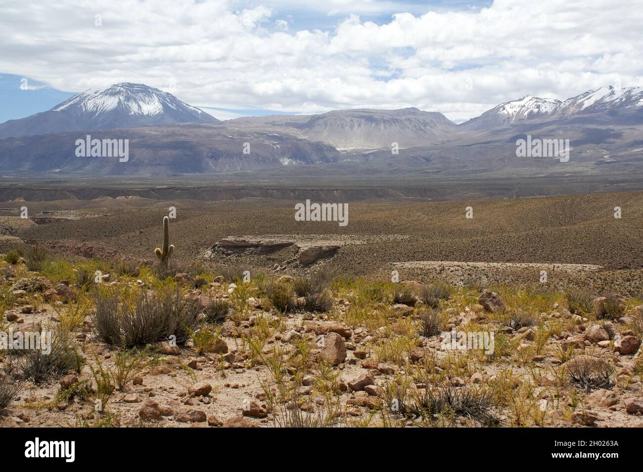 Beautiful landscape andes mountains hi-res stock photography and images ...