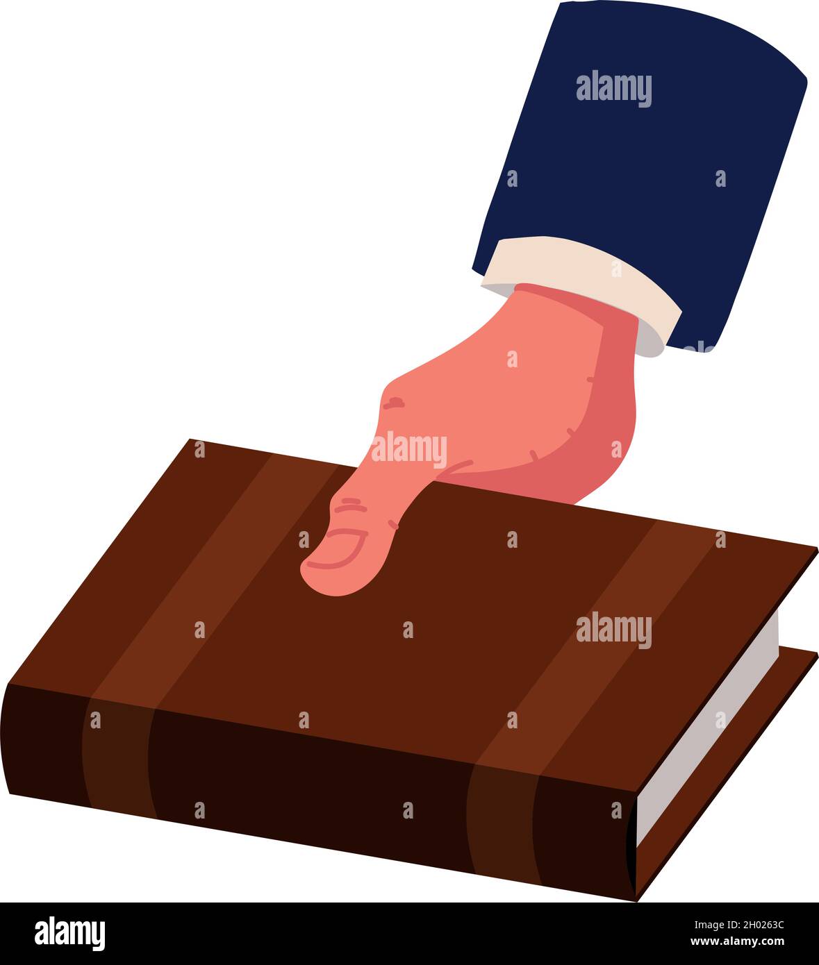 hand holding book Stock Vector Image & Art - Alamy