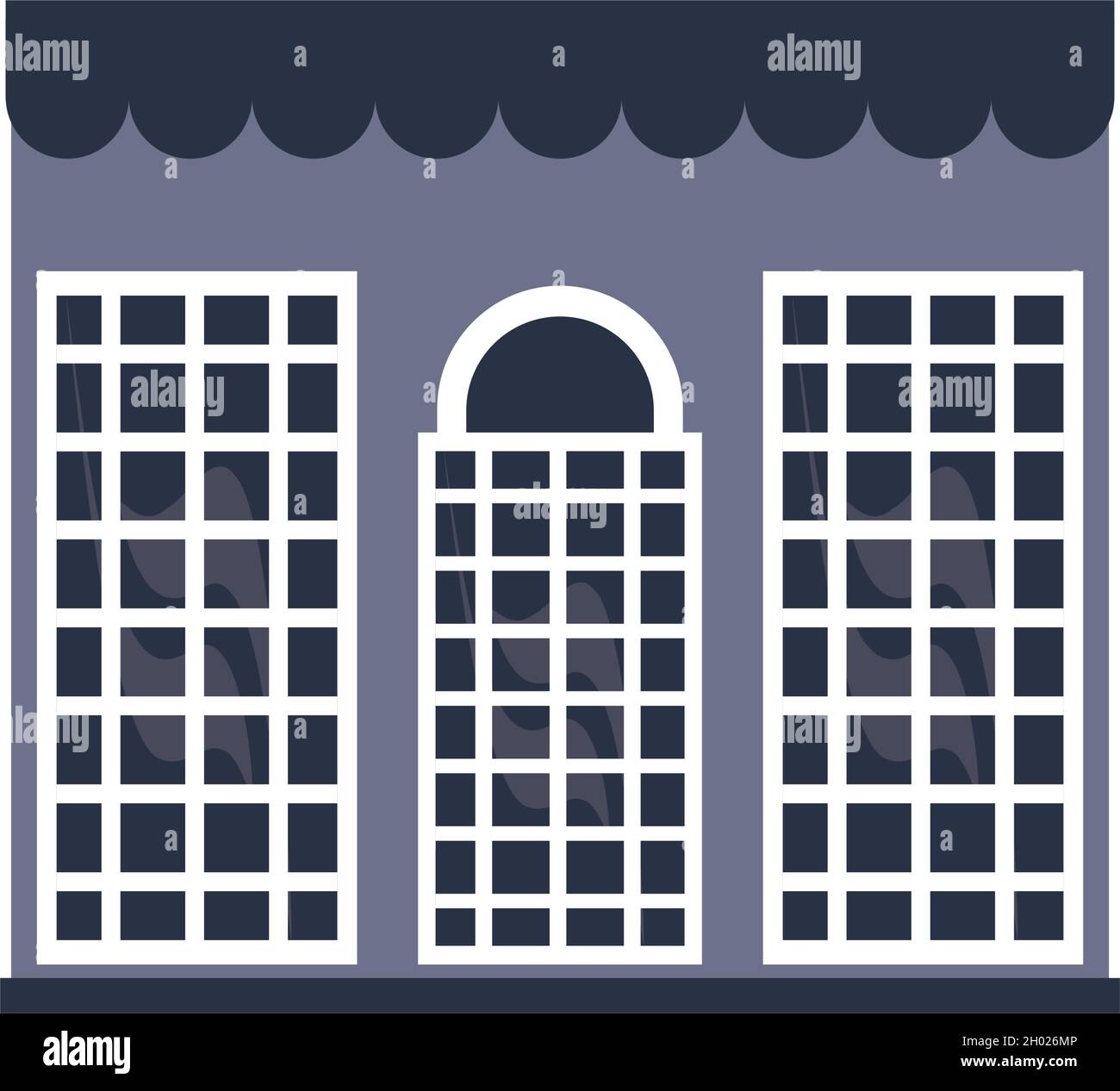 commercial building facade Stock Vector Image & Art - Alamy