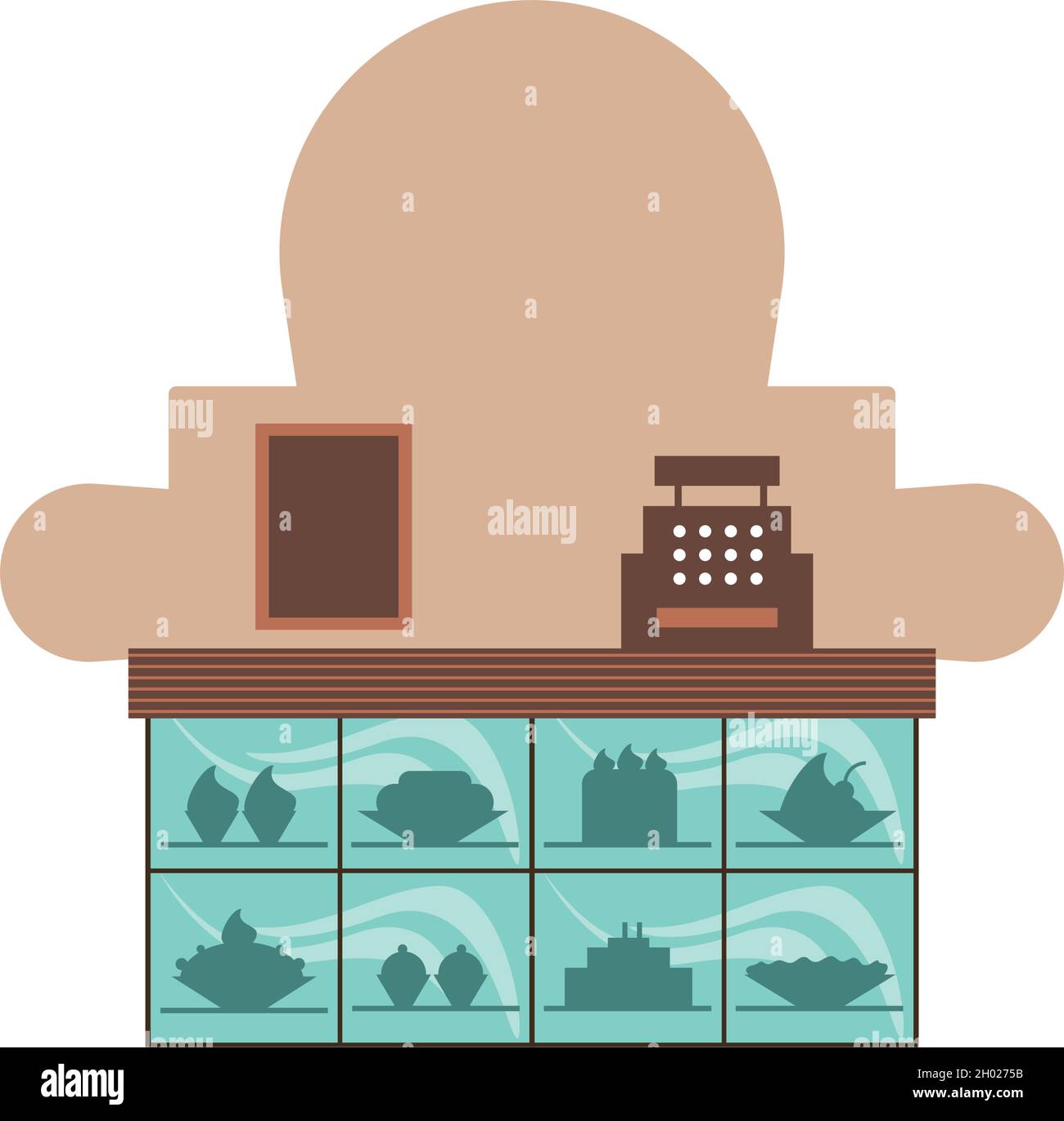 cash register and menu Stock Vector Image & Art - Alamy