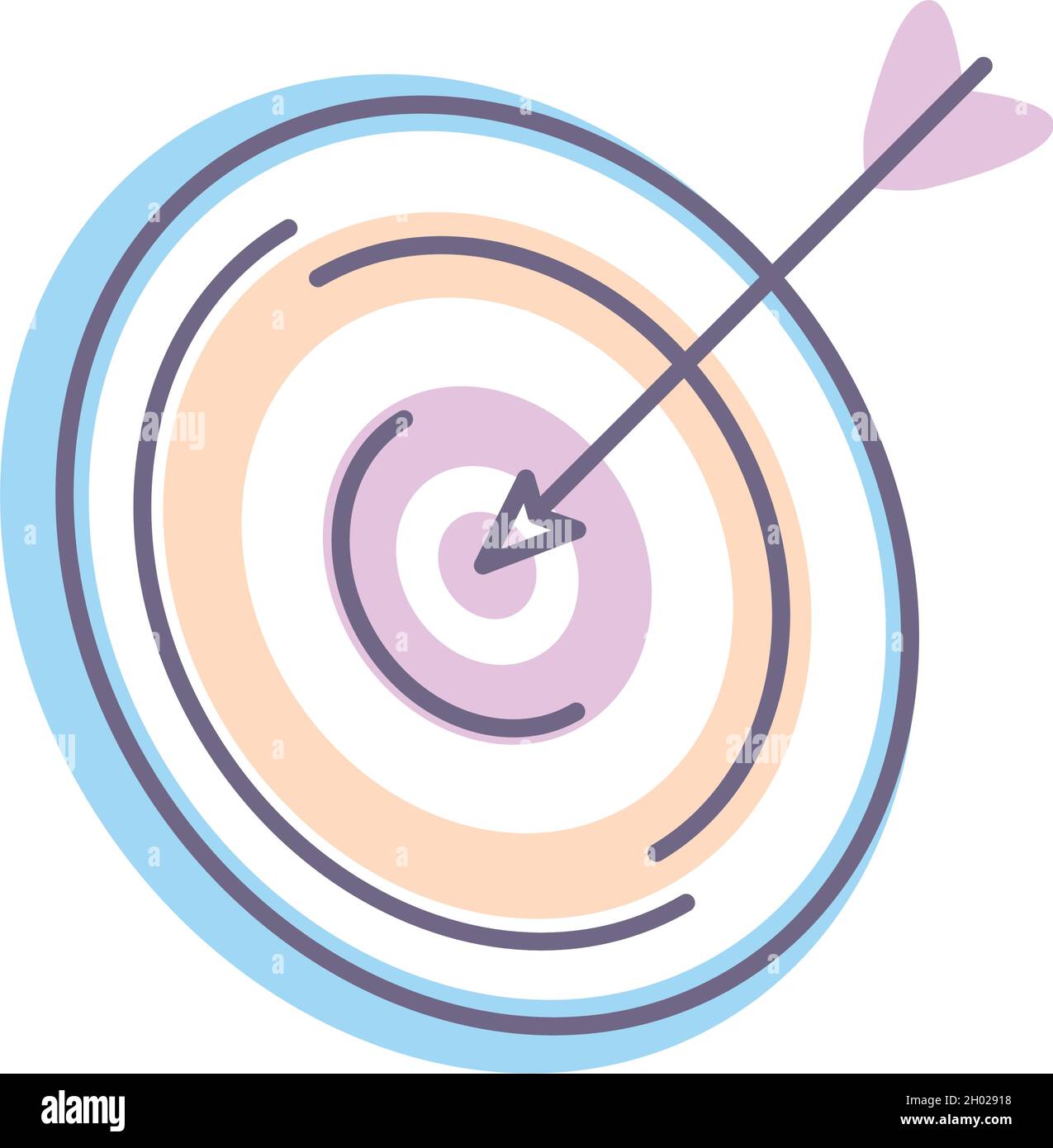 target and arrow Stock Vector Image & Art - Alamy