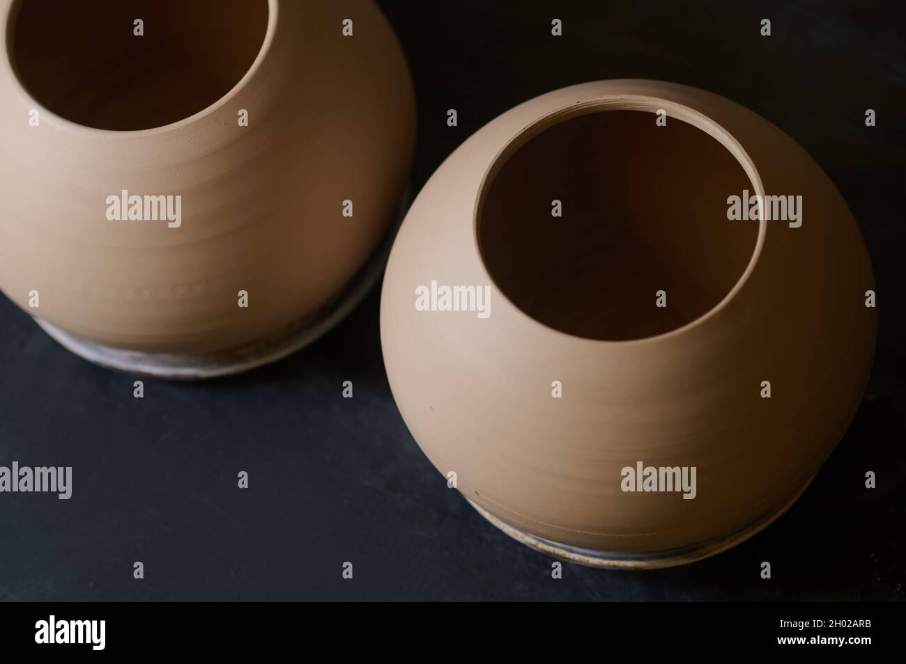 Picture of pottery of different shapes Stock Photo - Alamy