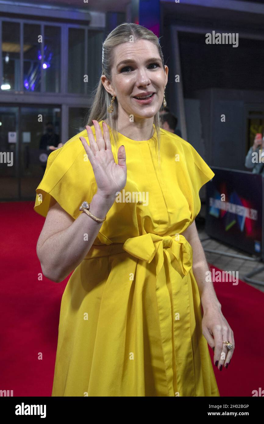 London, UK. 10th October, 2021. Lily Rabe attending The Tender Bar ...