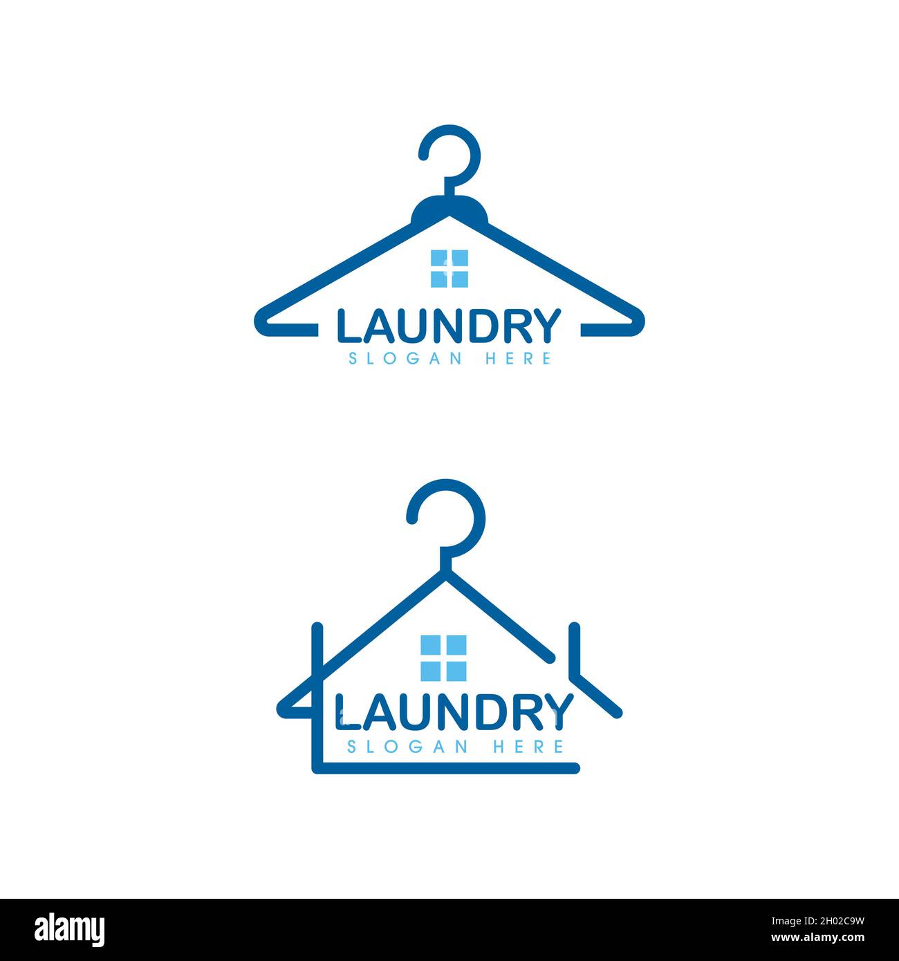 Laundry vector icon design template Stock Photo - Alamy