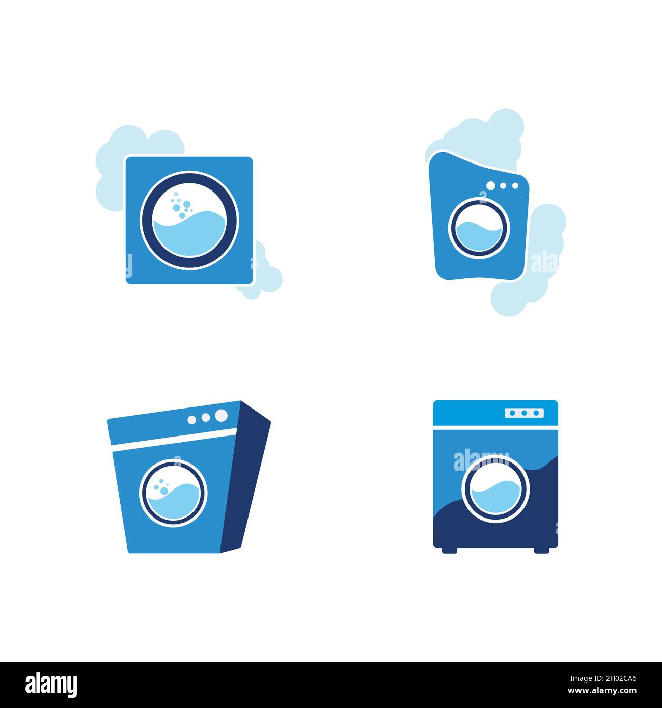 Laundry vector icon design template Stock Photo - Alamy