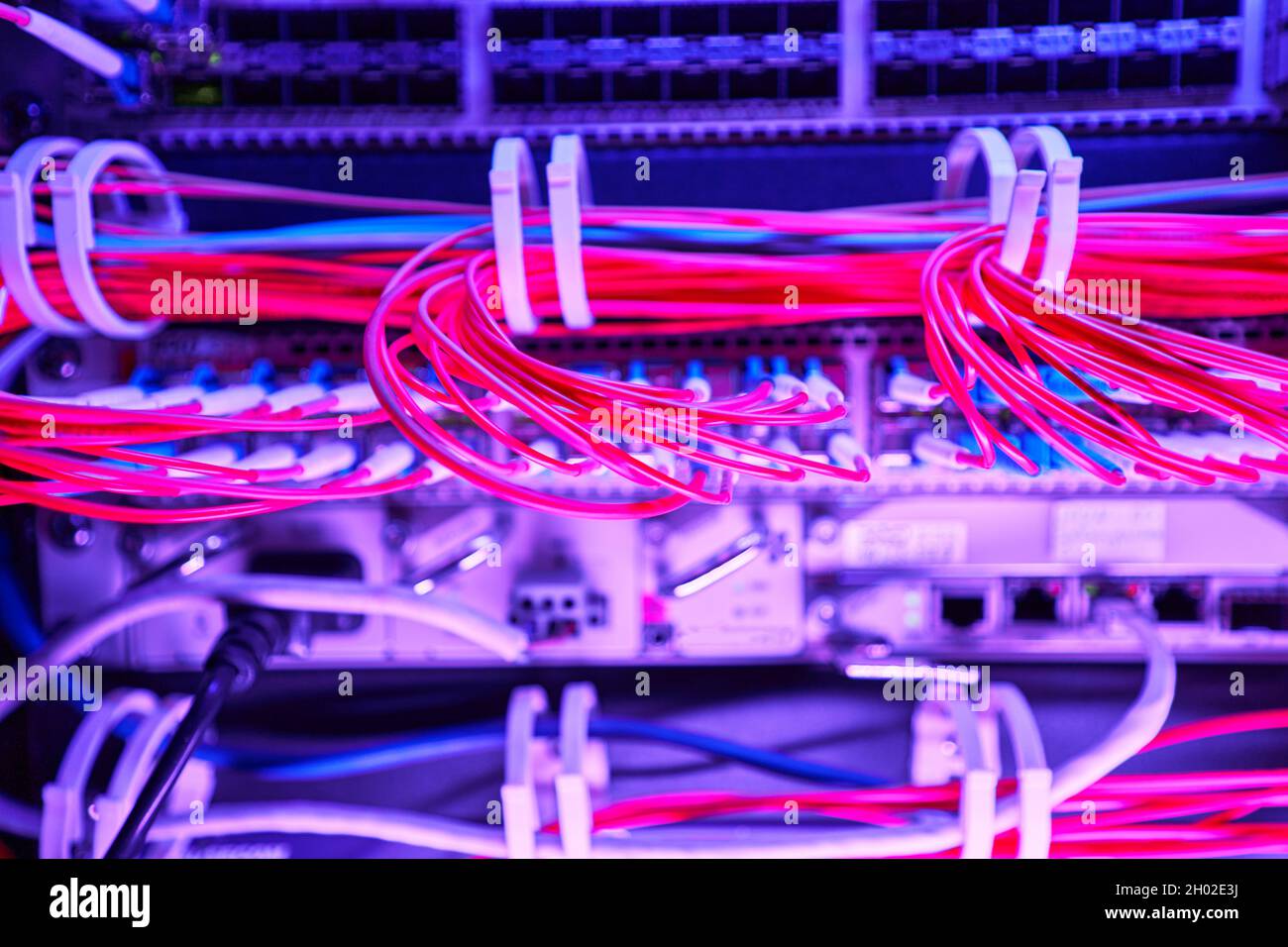 Colored network cables held with zip ties Stock Photo - Alamy Colored network cables held with zip ties Stock Photo - Alamy