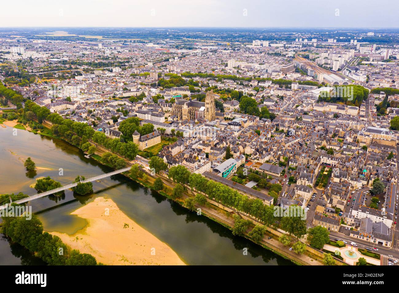 Tours city overview hi-res stock photography and images - Alamy