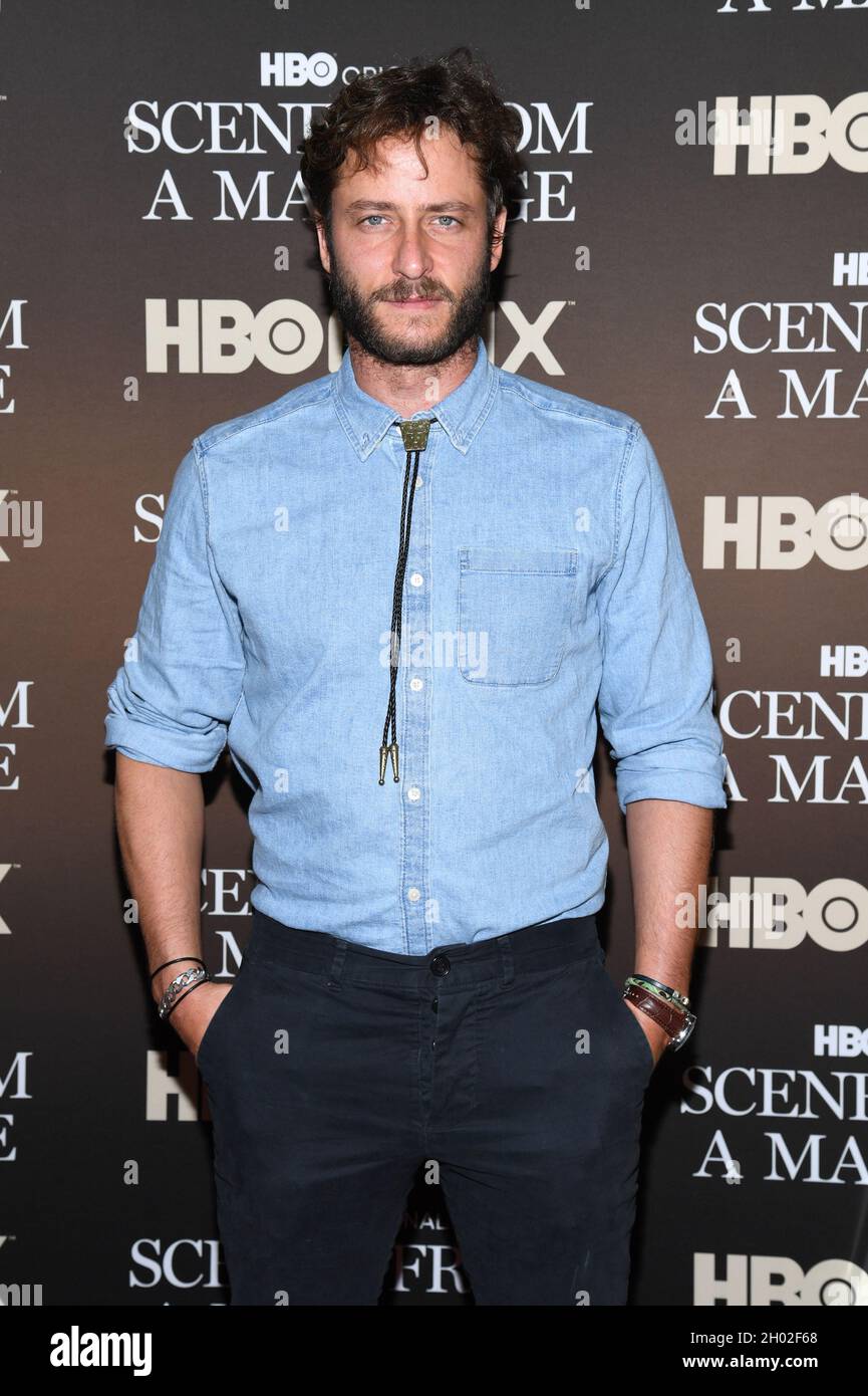 Actor Michael Aloni walks the red carpet at HBO’s “Scenes From A ...