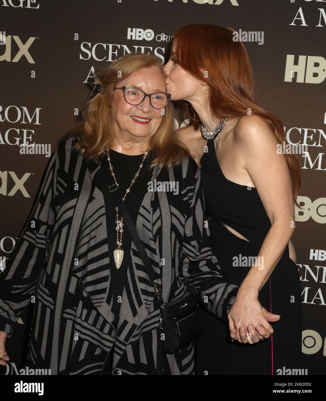 October 10, 2021, New York, New York, USA: Actress JESSICA CHASTAIN and ...