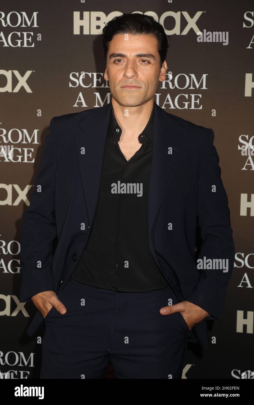 October 10, 2021, New York, New York, USA: Actor OSCAR ISAAC attends ...