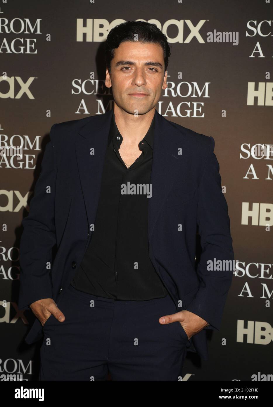 October 10, 2021, New York, New York, USA: Actor OSCAR ISAAC attends ...