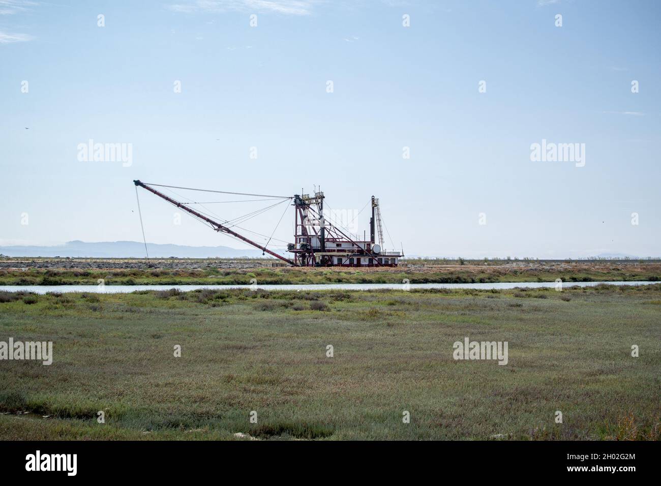 Mallard II dredger (1936), probably the oldest operating dredge in ...