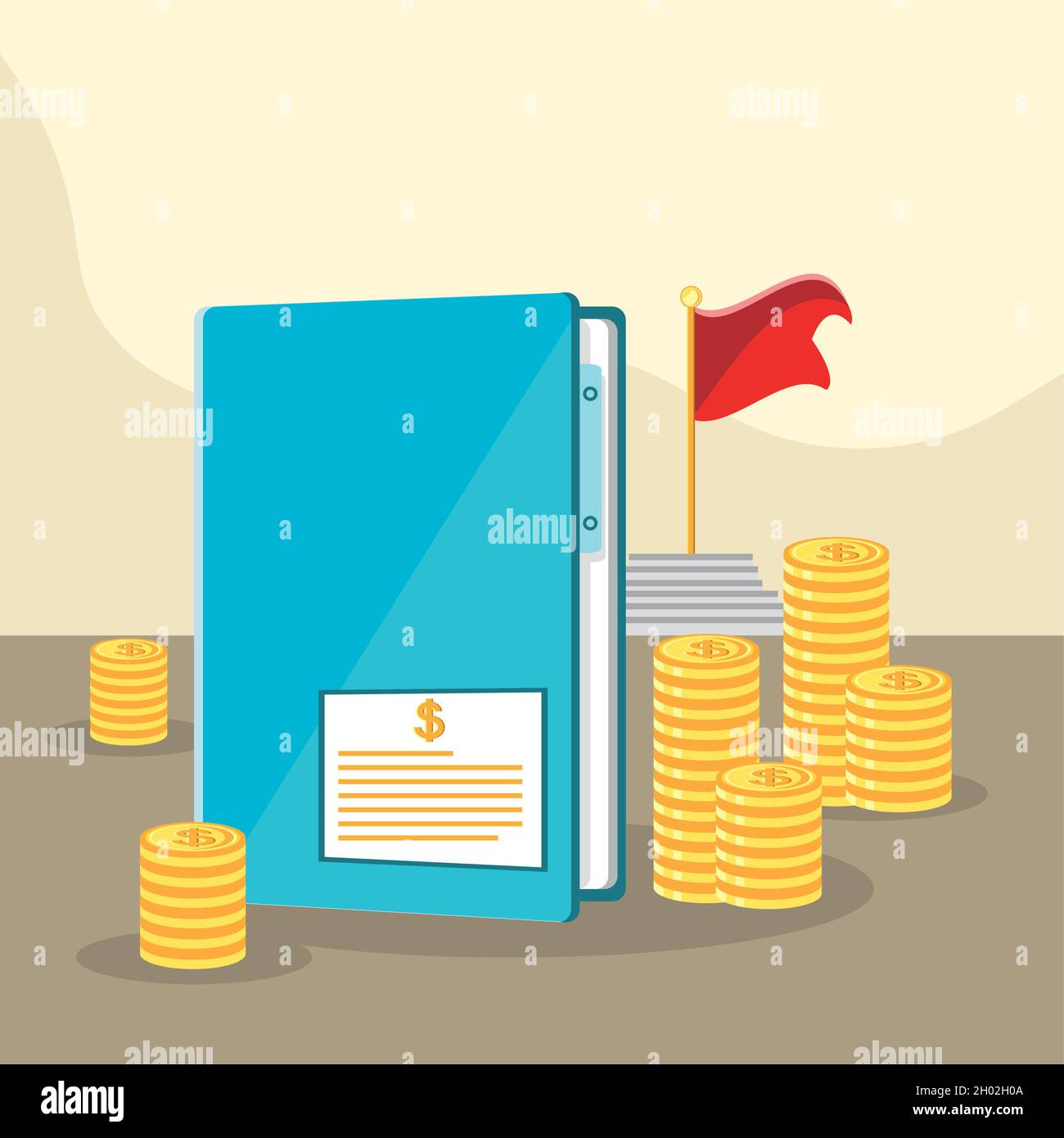 financial paperwork, money Stock Vector Image & Art - Alamy