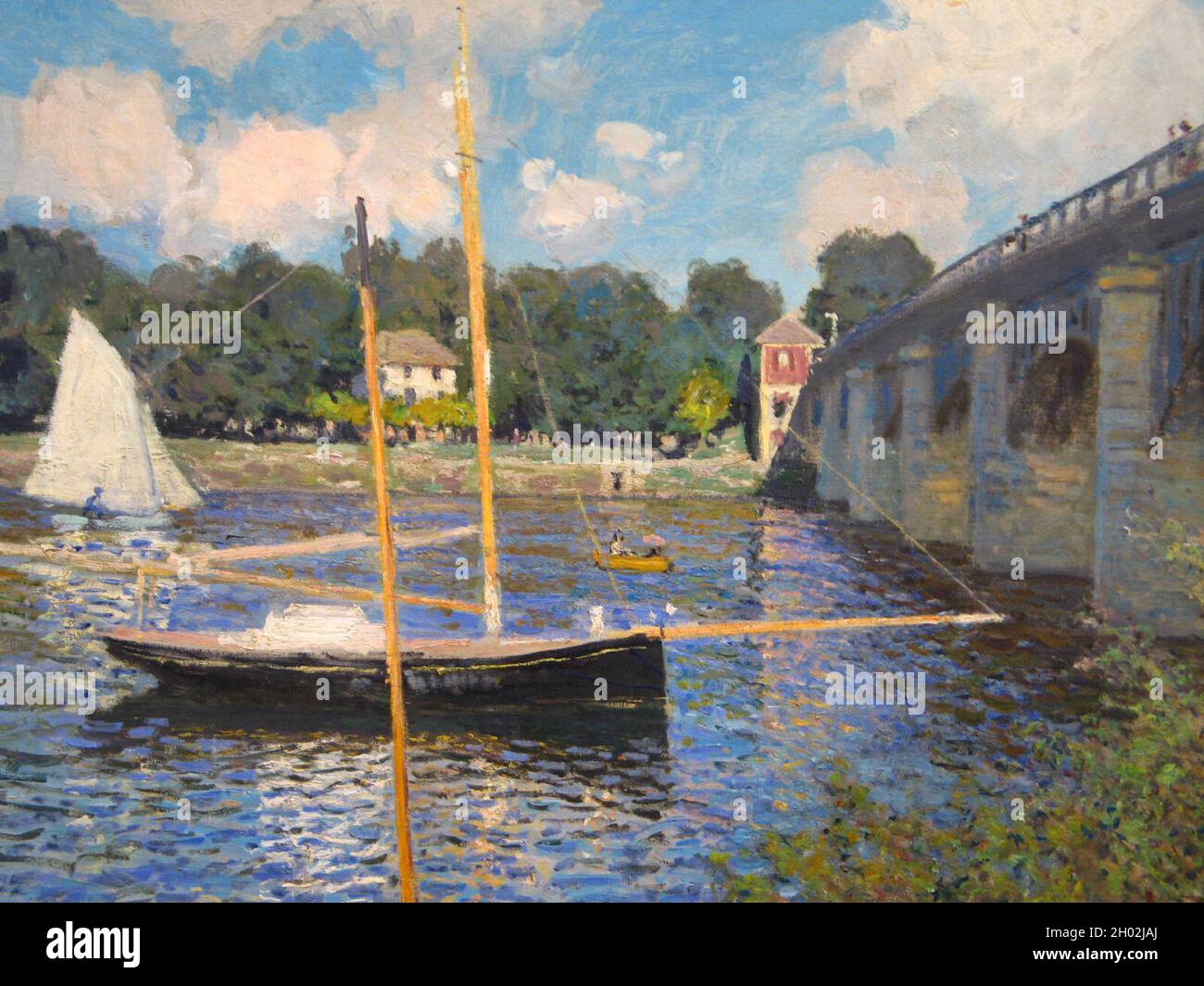 Le Pont Argenteuil by Claude Monet Stock Photo - Alamy