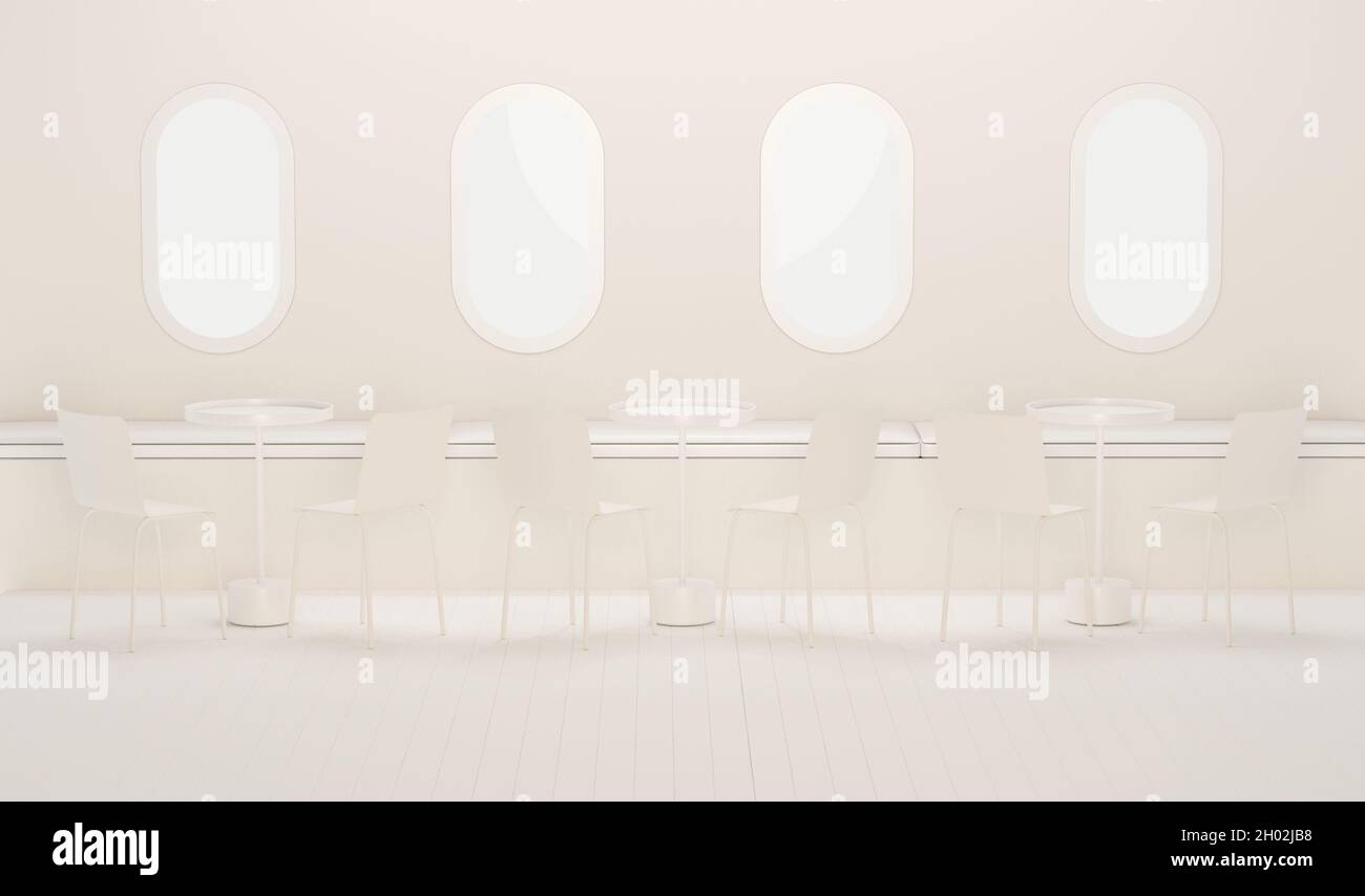 Pastel monochrome minimal office table desk. Minimal idea concept for ...