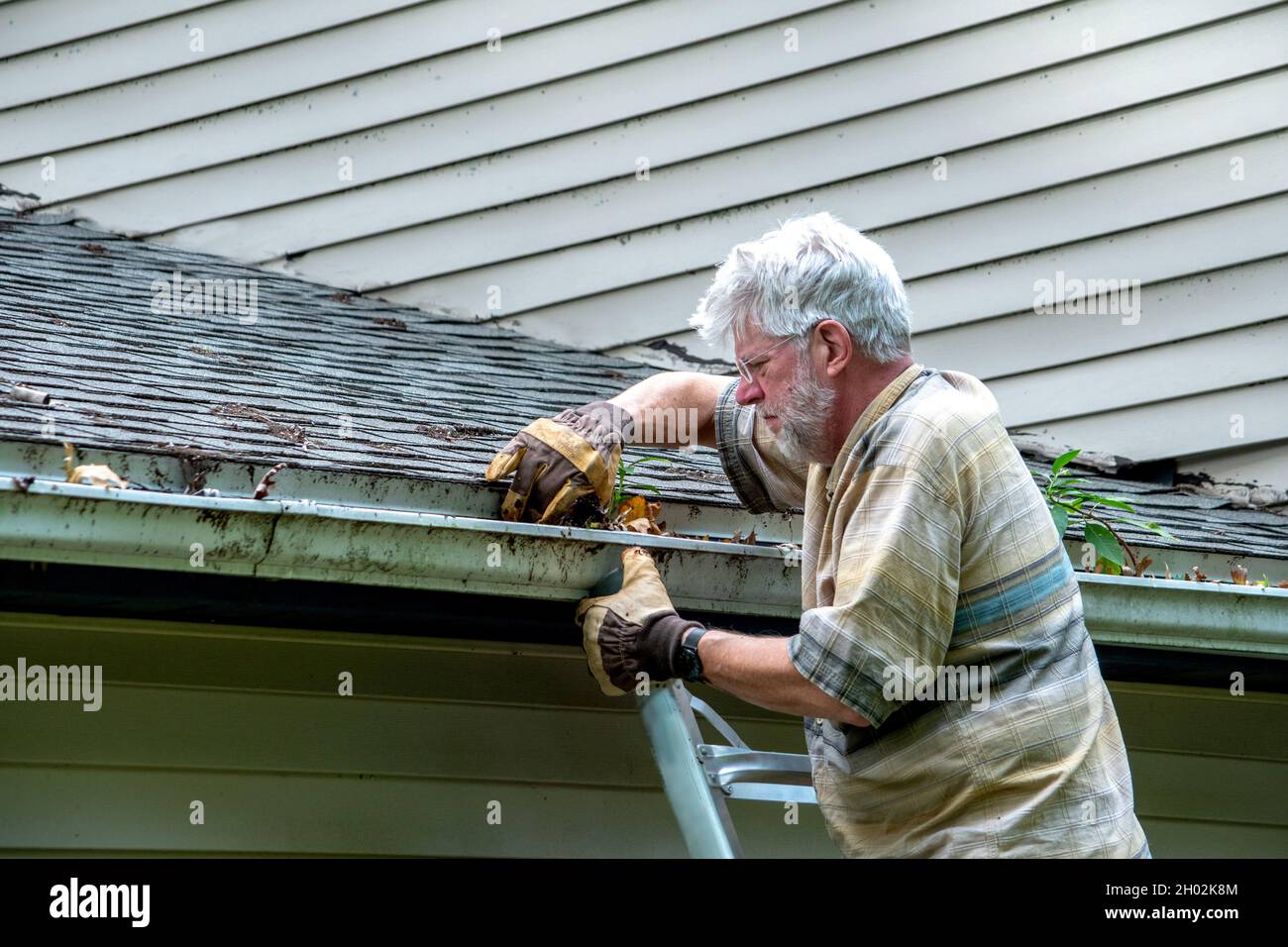 Man eaves hi-res stock photography and images - Alamy