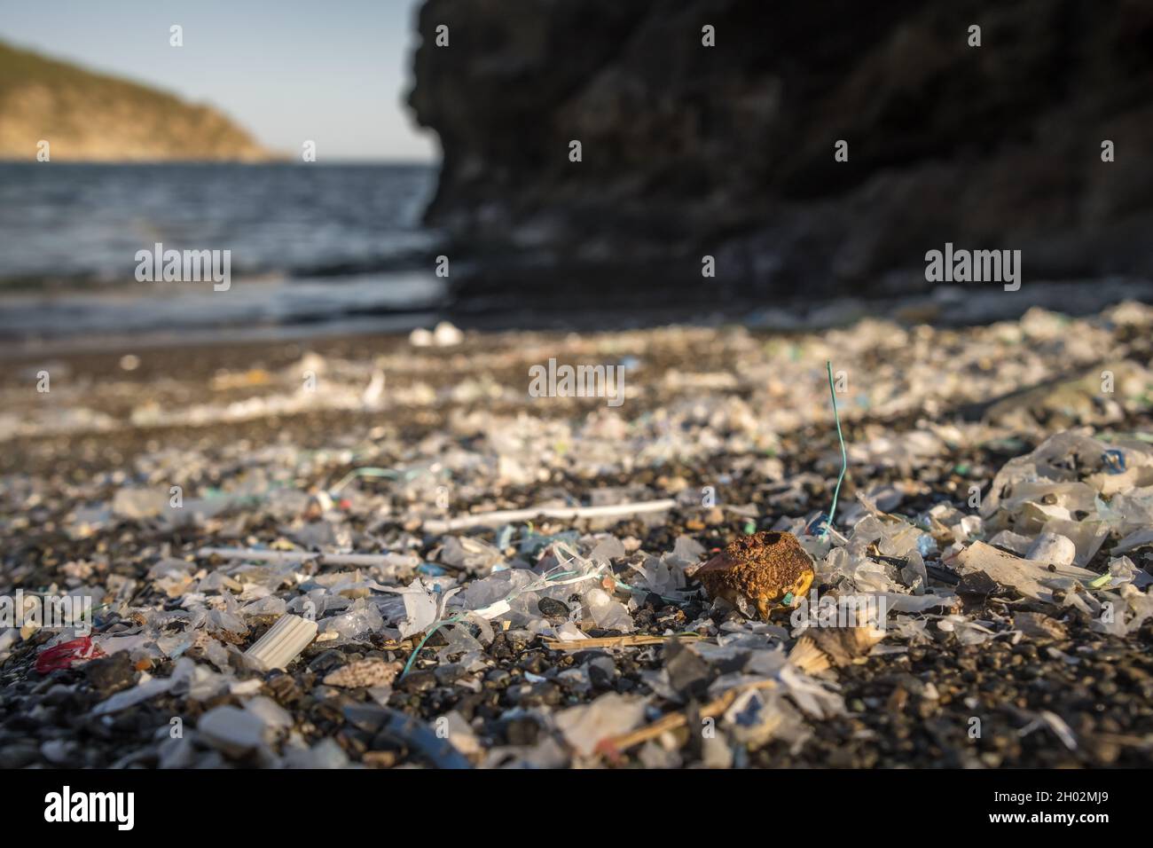 Microplastics sea water hi-res stock photography and images - Alamy