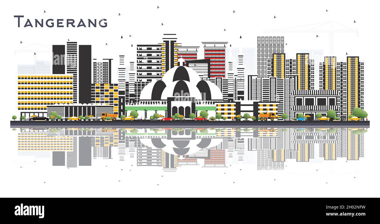 Tangerang indonesia city Stock Vector Images - Alamy