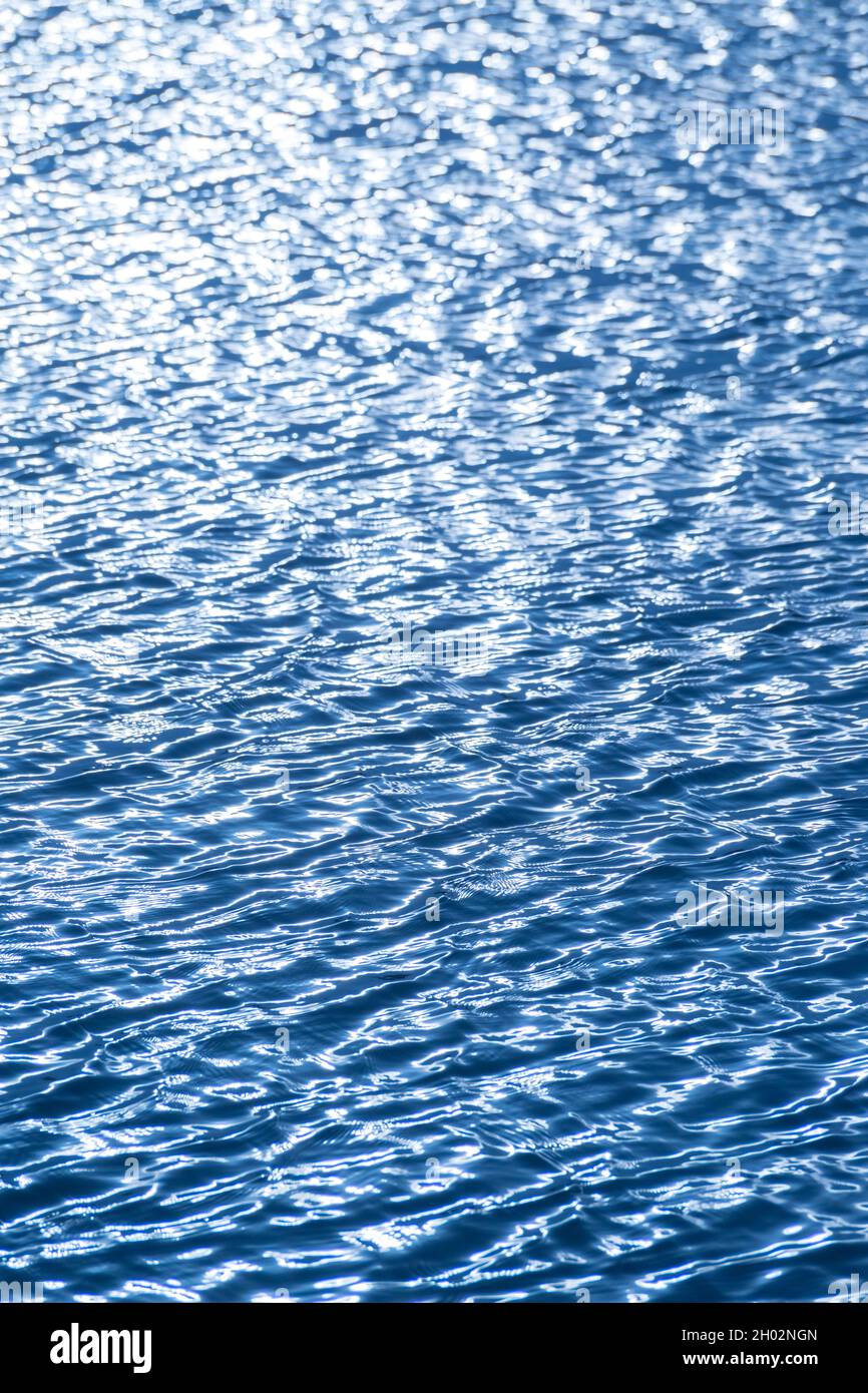 blue water surface texture background Stock Photo - Alamy