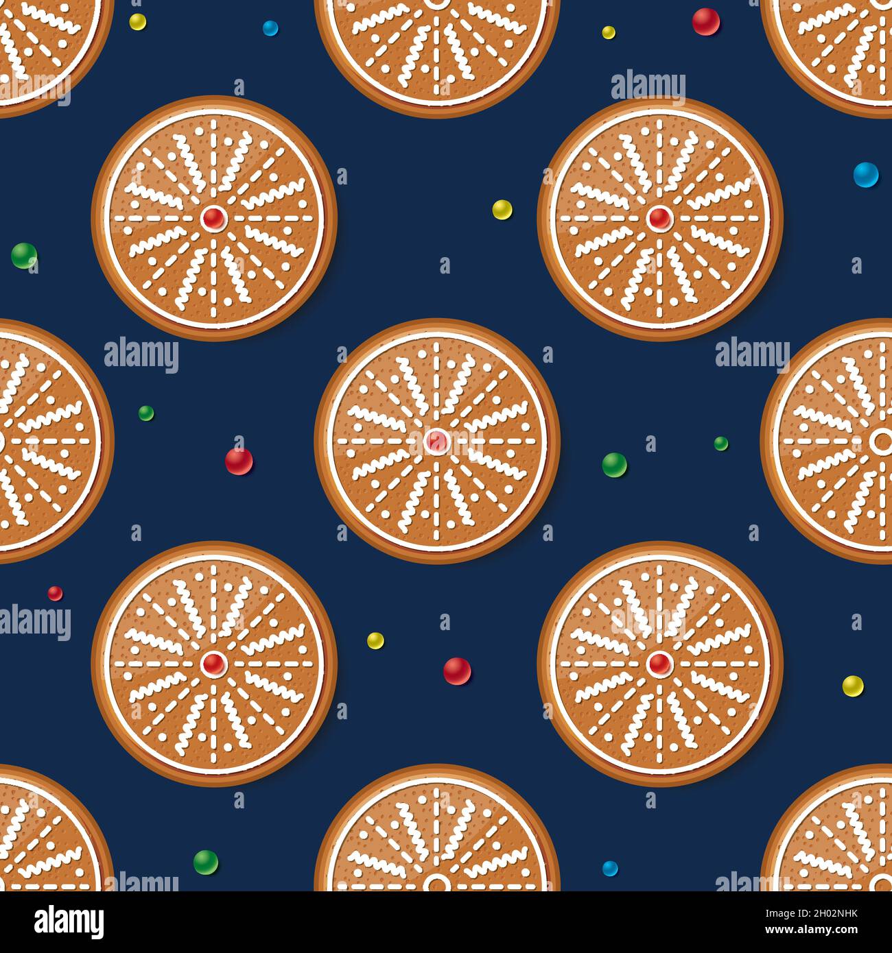 Christmas new year bakery Stock Vector Images - Alamy