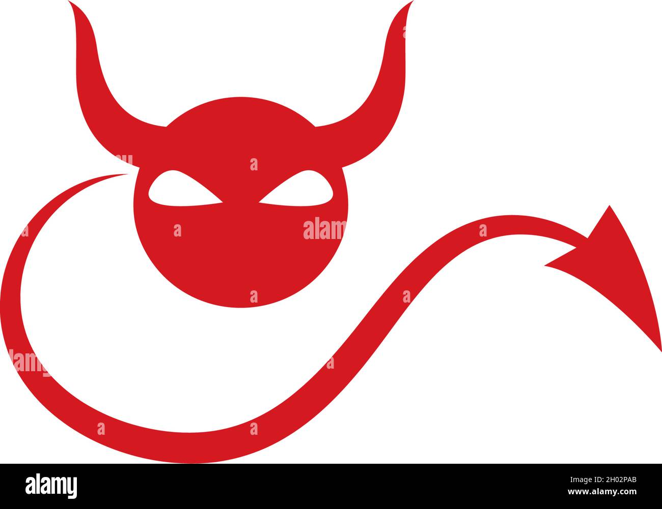 Devil logo hi-res stock photography and images - Alamy