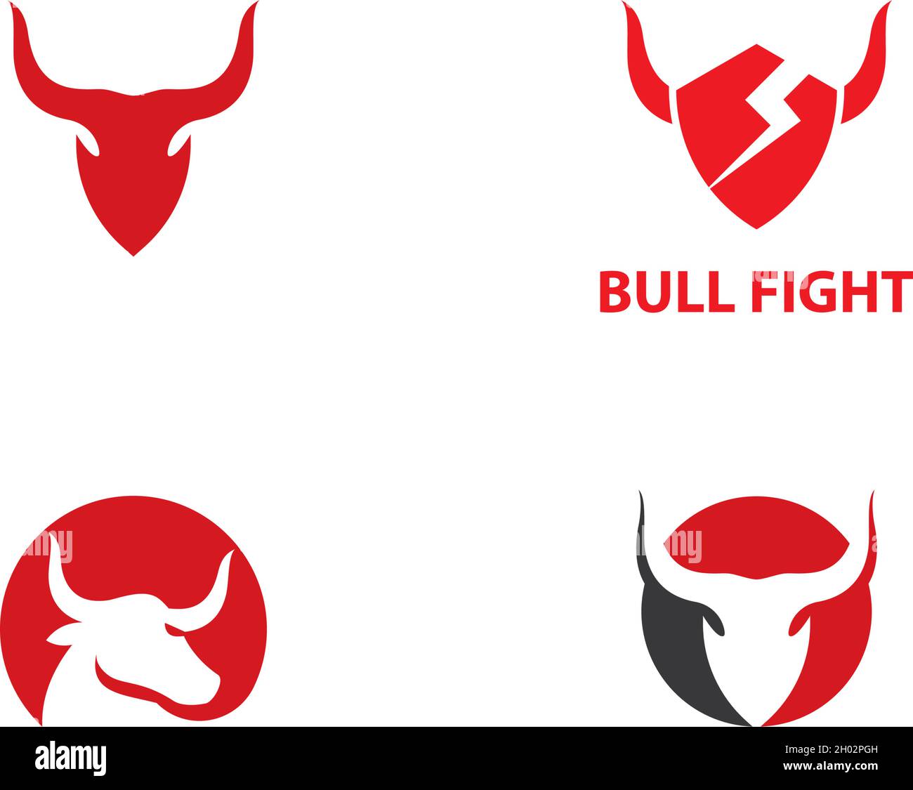 Red Bull Taurus Logo Template vector Stock Vector Image & Art - Alamy