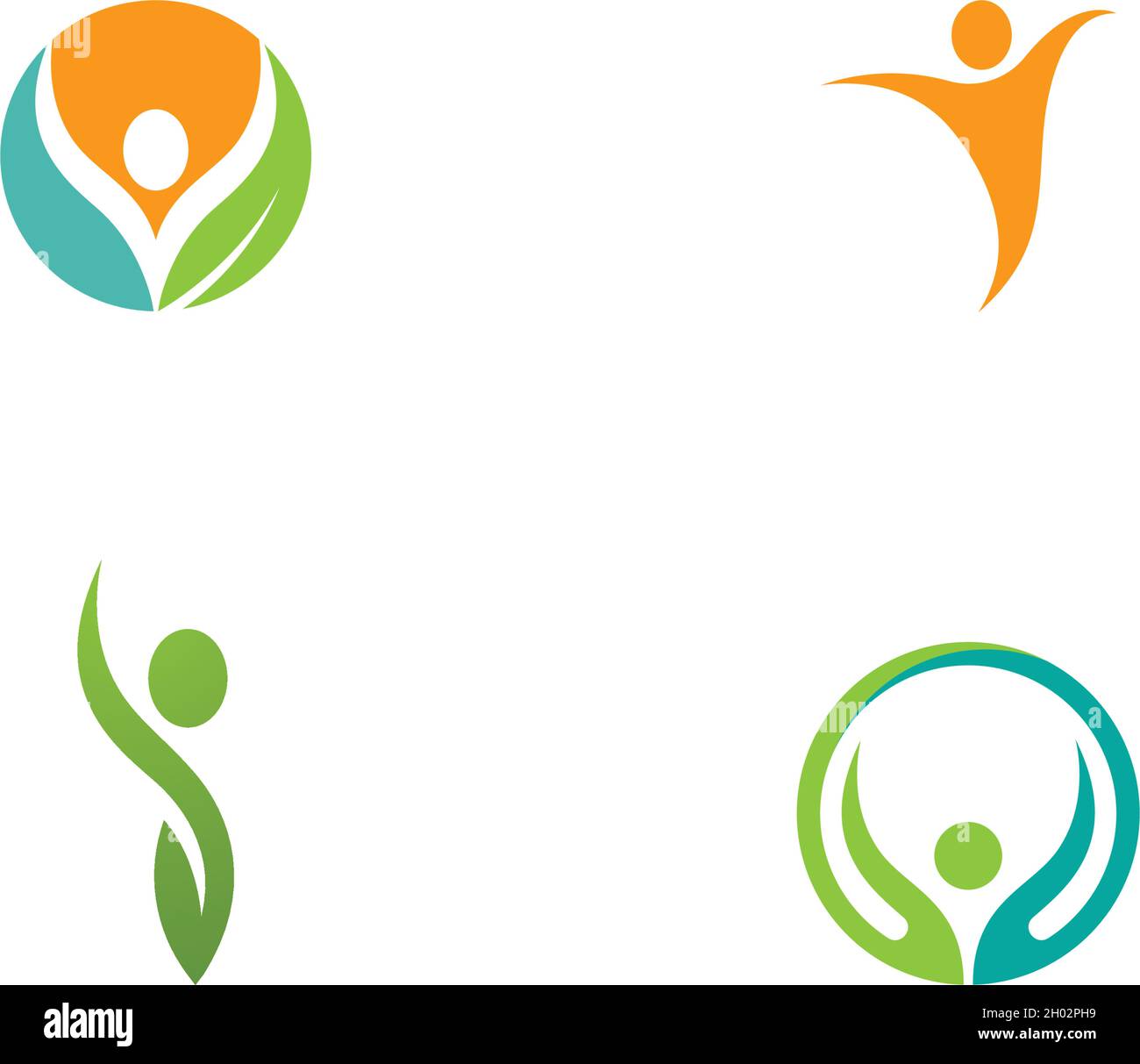 Healthy Life Logo template vector Stock Vector Image & Art - Alamy