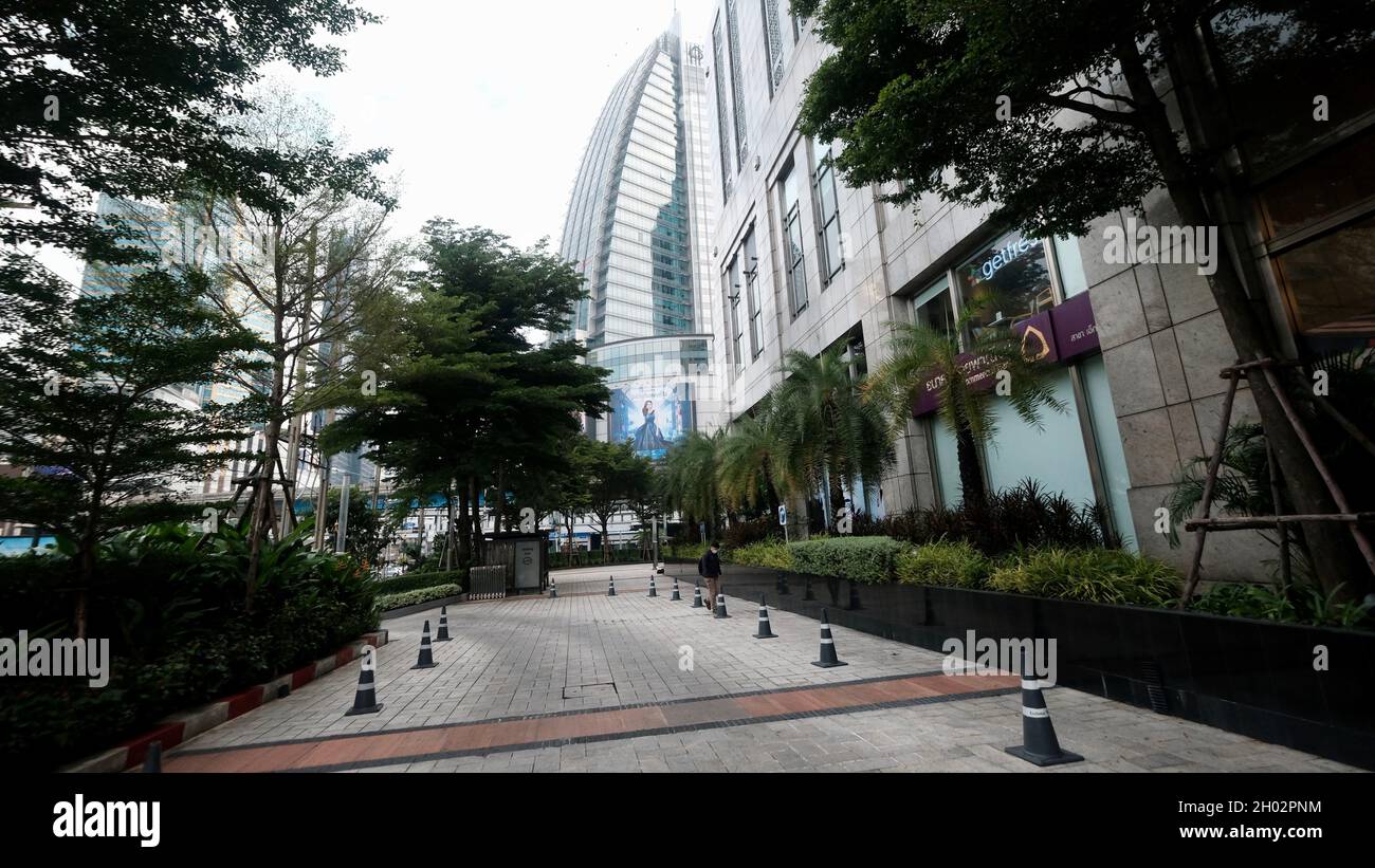 Exchange Tower Office Building at Asoke and Sukhumvit Intersection ...