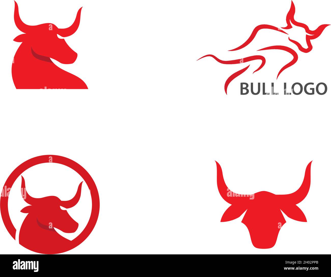 Red Bull Taurus Logo Template vector Stock Vector Image & Art - Alamy