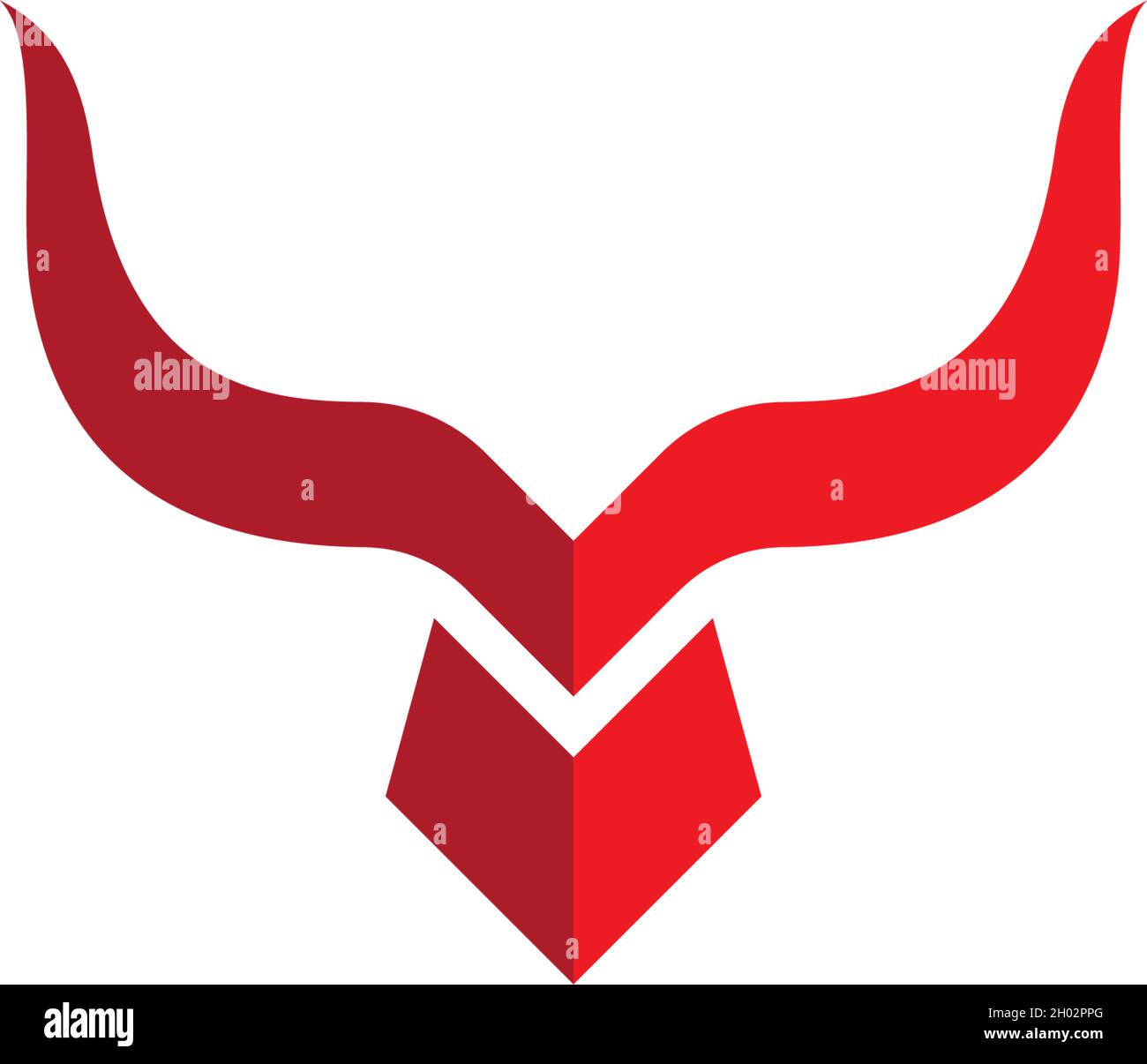Red Bull Taurus Logo Template vector Stock Vector Image & Art - Alamy