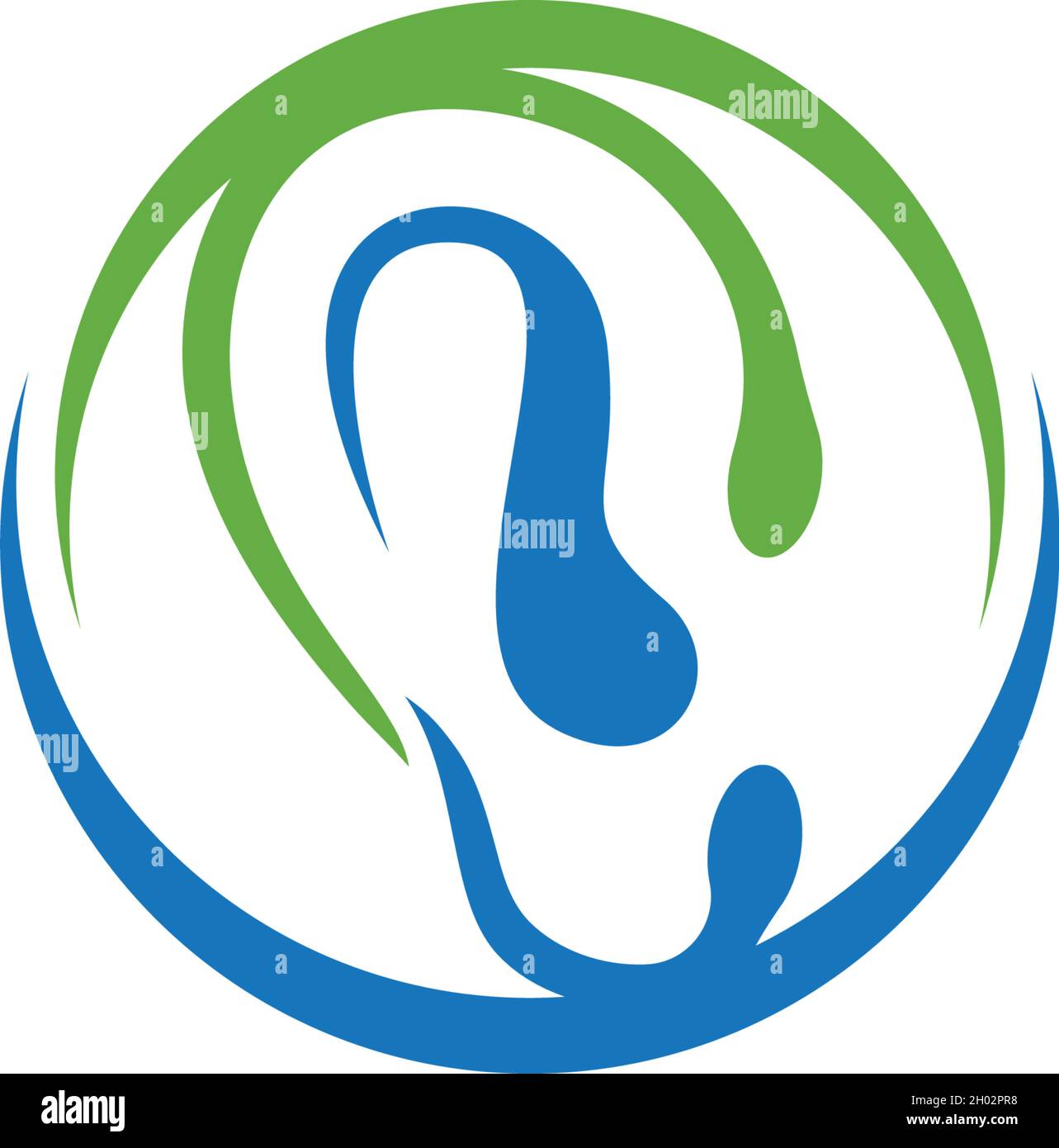 Hearing Logo Template vector Stock Vector Image & Art - Alamy