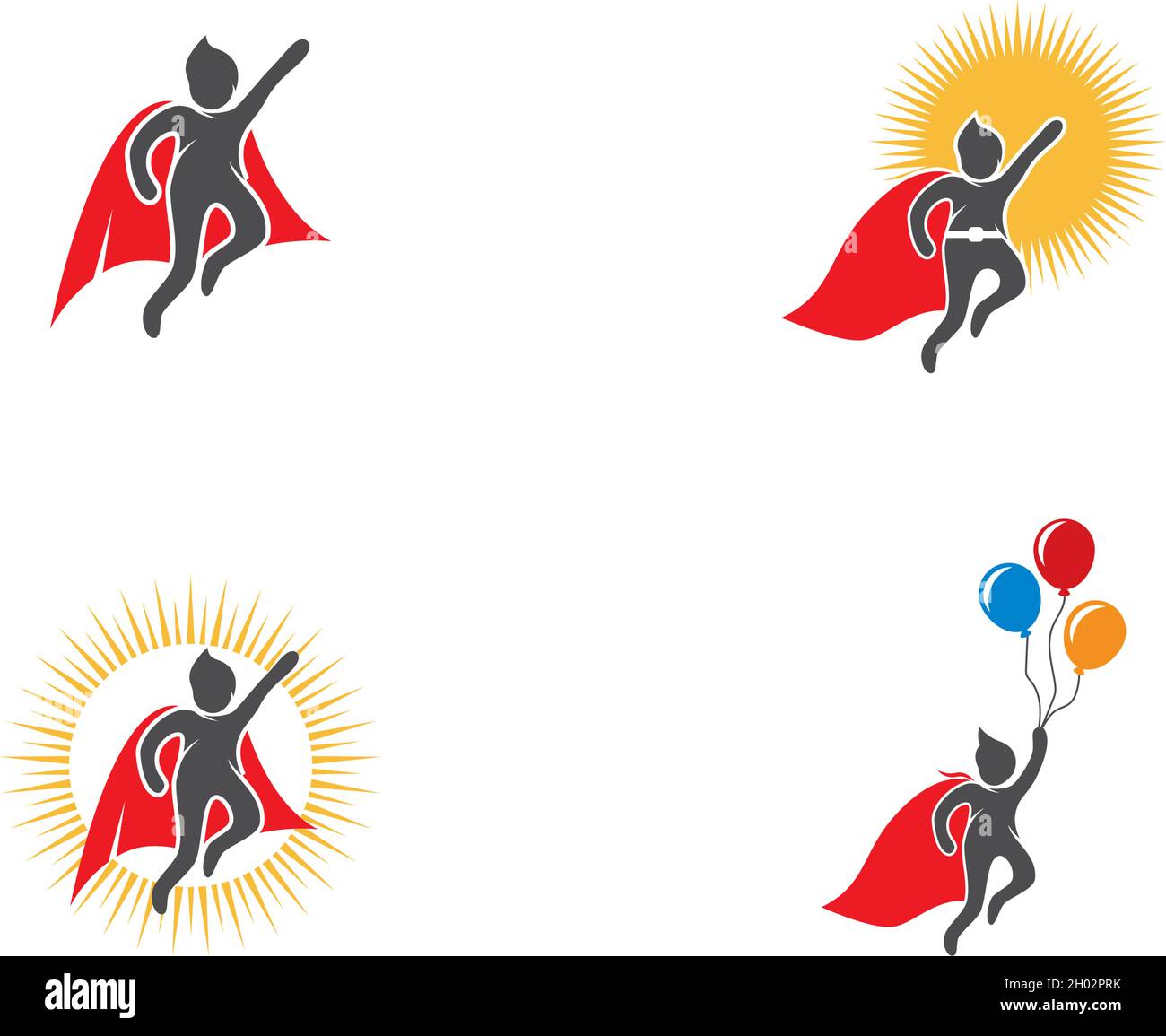 Super kids logo ilustration vector template Stock Vector Image & Art ...