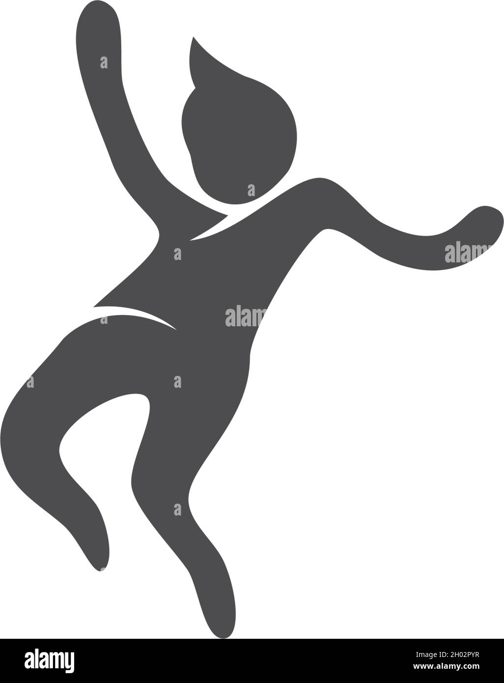 People jump concept vector design Stock Vector Image & Art - Alamy