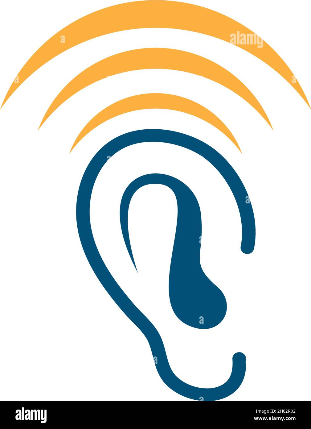 Hearing Logo Template vector Stock Vector Image & Art - Alamy