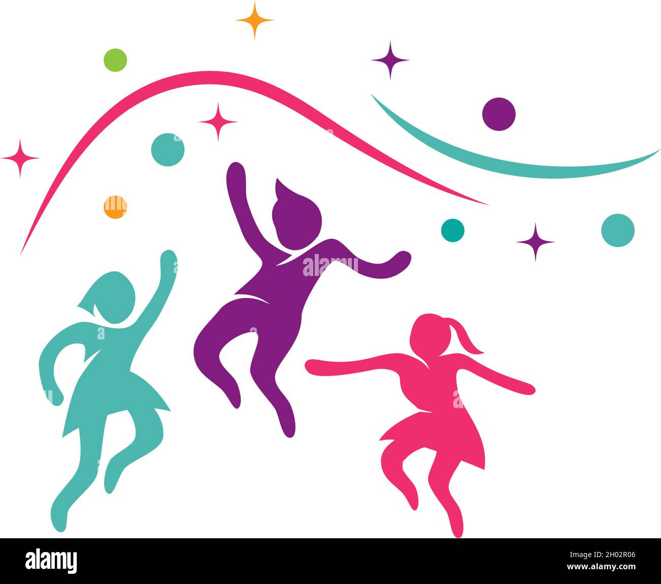 Kids logo concept vector template Stock Vector Image & Art - Alamy