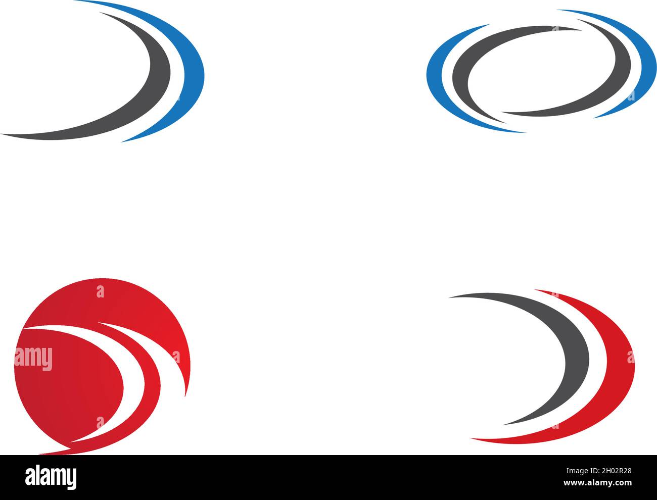 Plane landing logo Stock Vector Images - Alamy