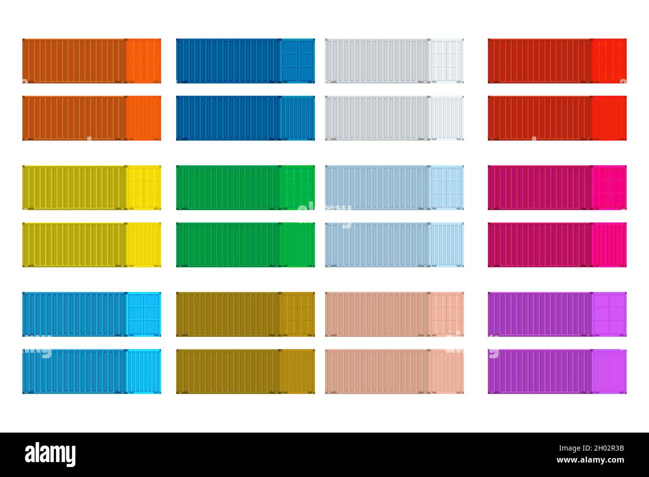 Loading shipping containers ship Cut Out Stock Images & Pictures - Alamy