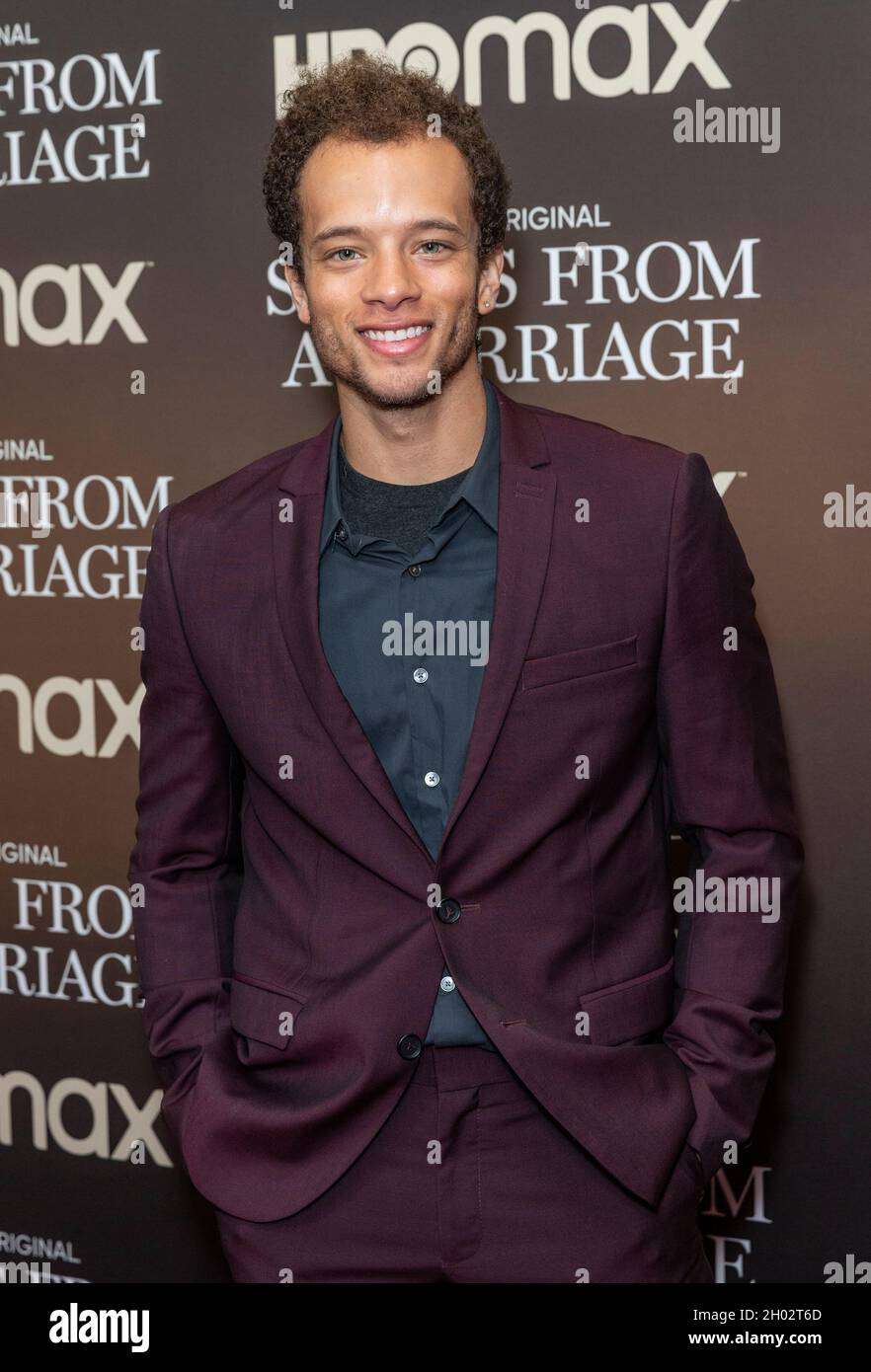 New York, NY - October 10, 2021: Damon Gillespie attends screening of ...