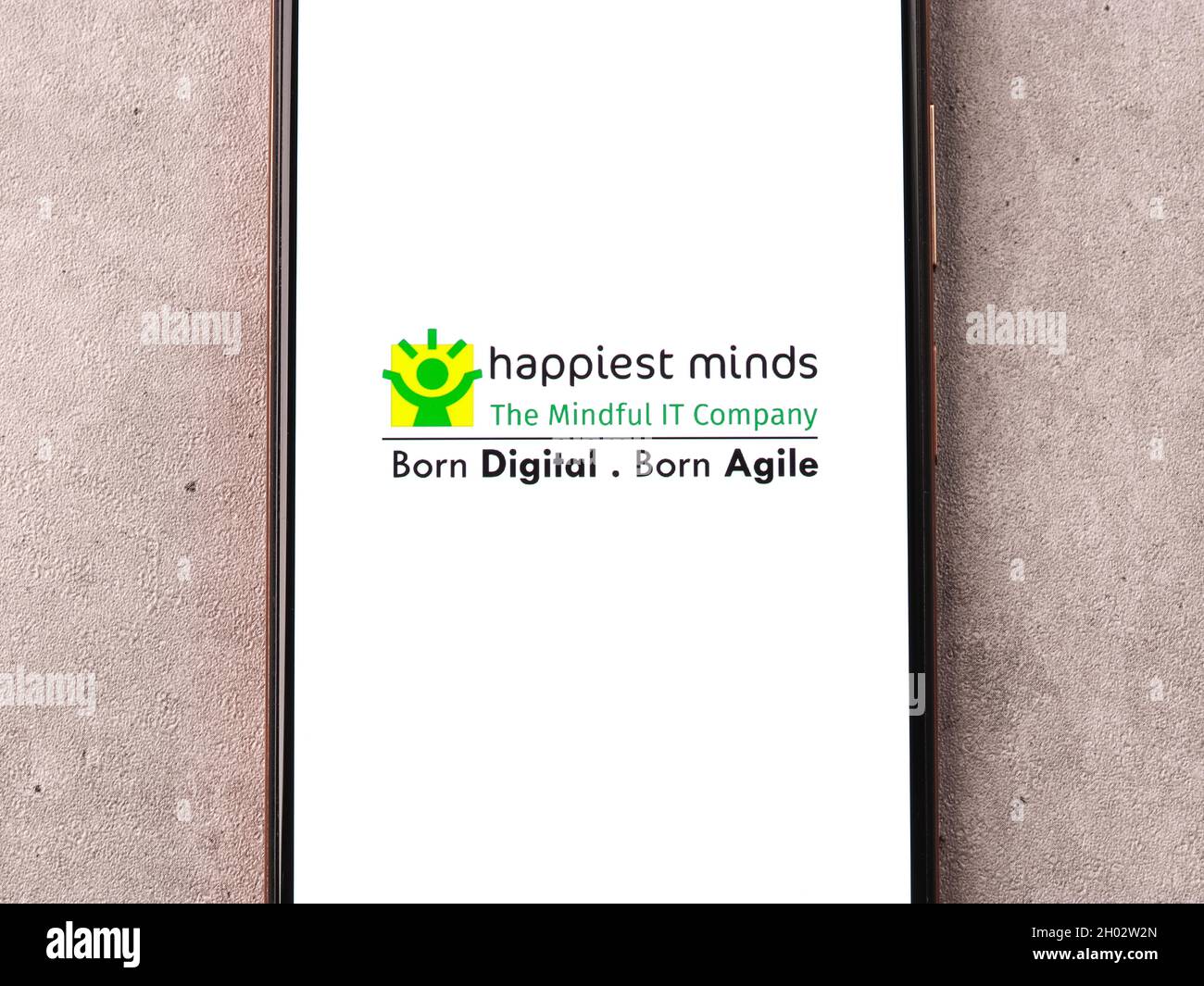 Happiest minds logo hi-res stock photography and images - Alamy
