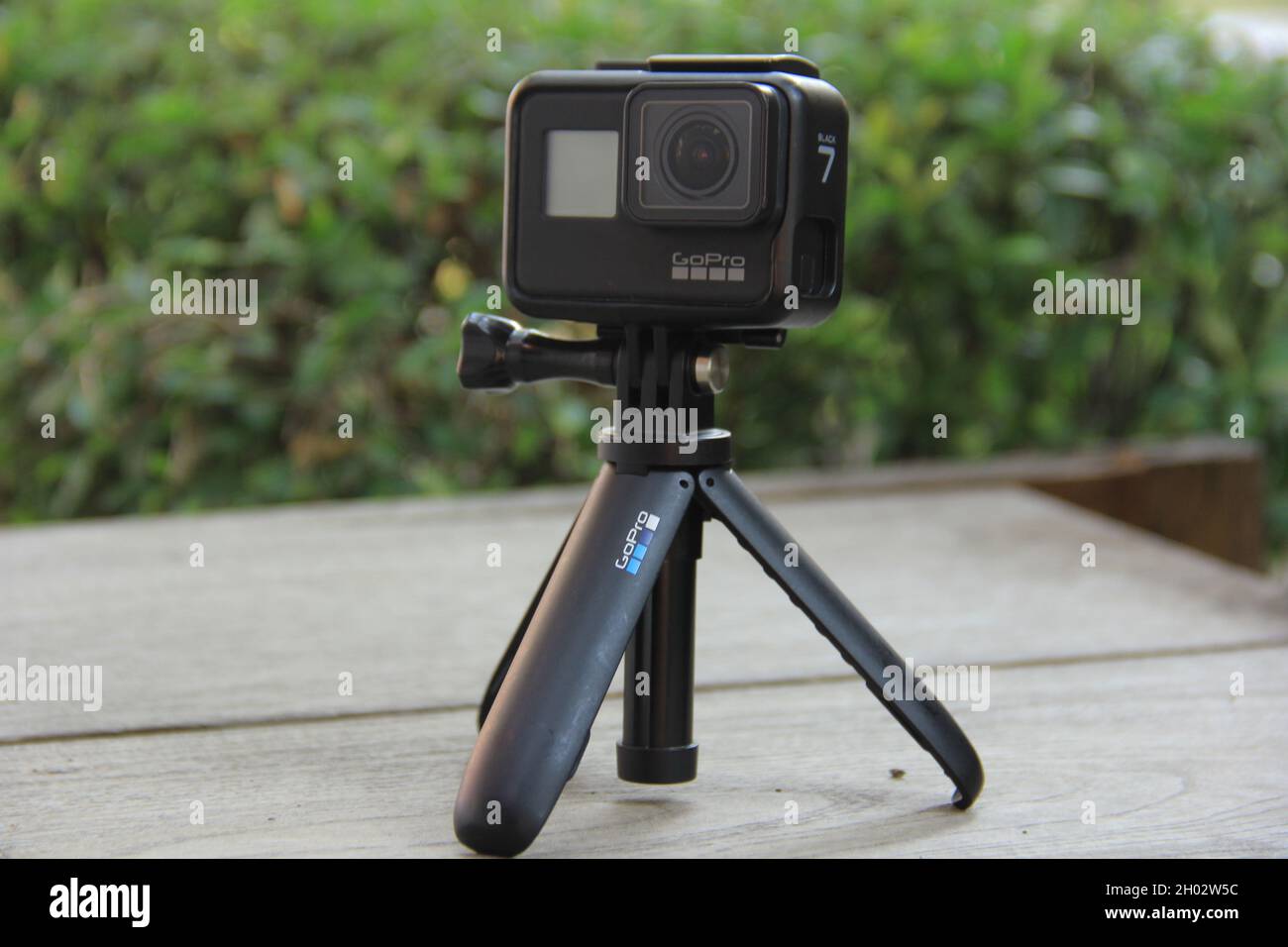 SURABAYA, INDONESIA - 09 October, 2021: GoPro Hero 7 Black Edition on ...