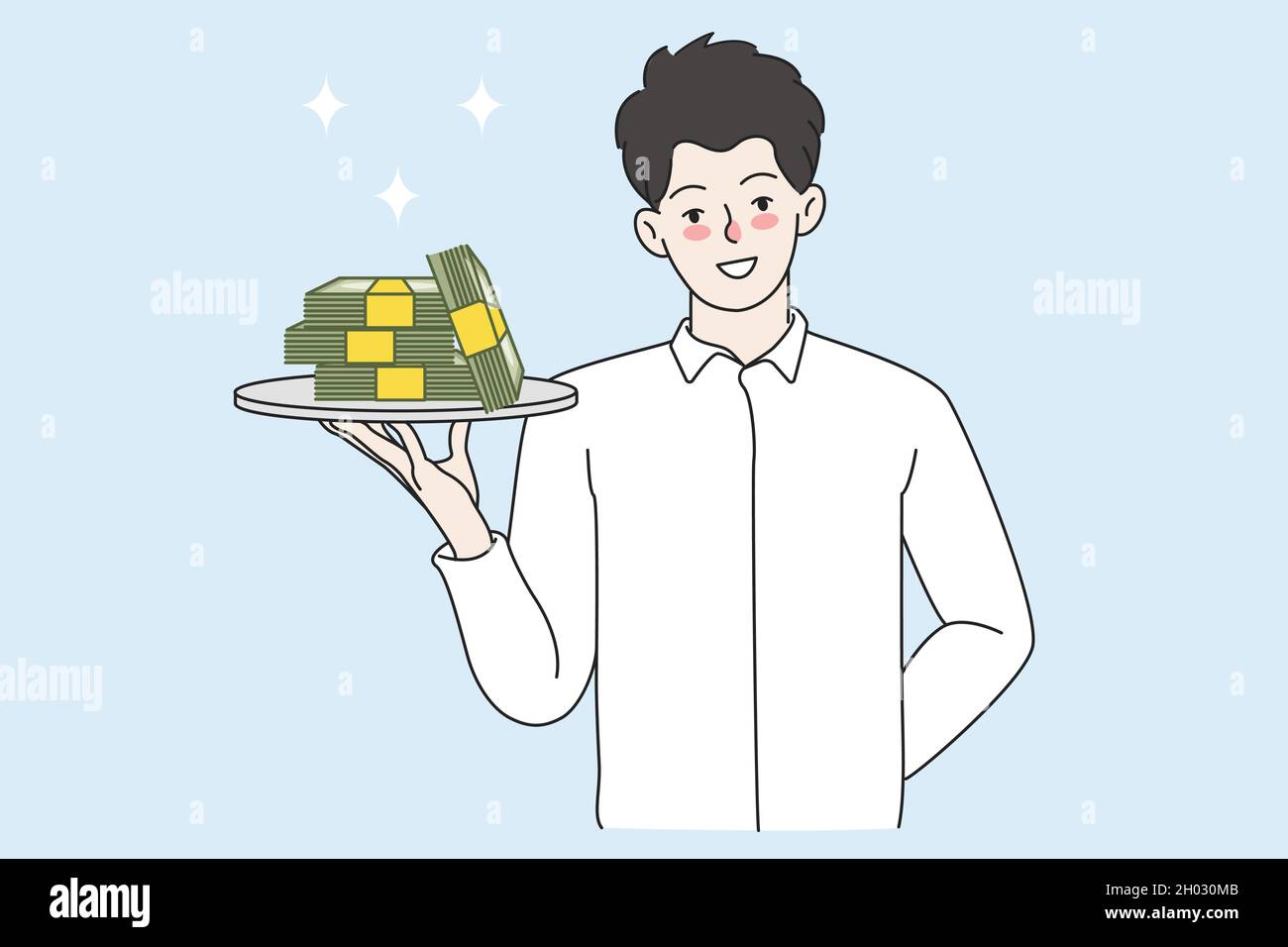 Cash on delivery cartoon hi-res stock photography and images - Alamy