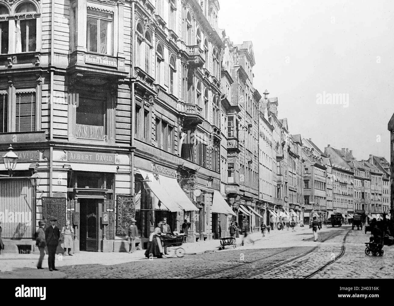 Old leipzig Black and White Stock Photos & Images - Alamy